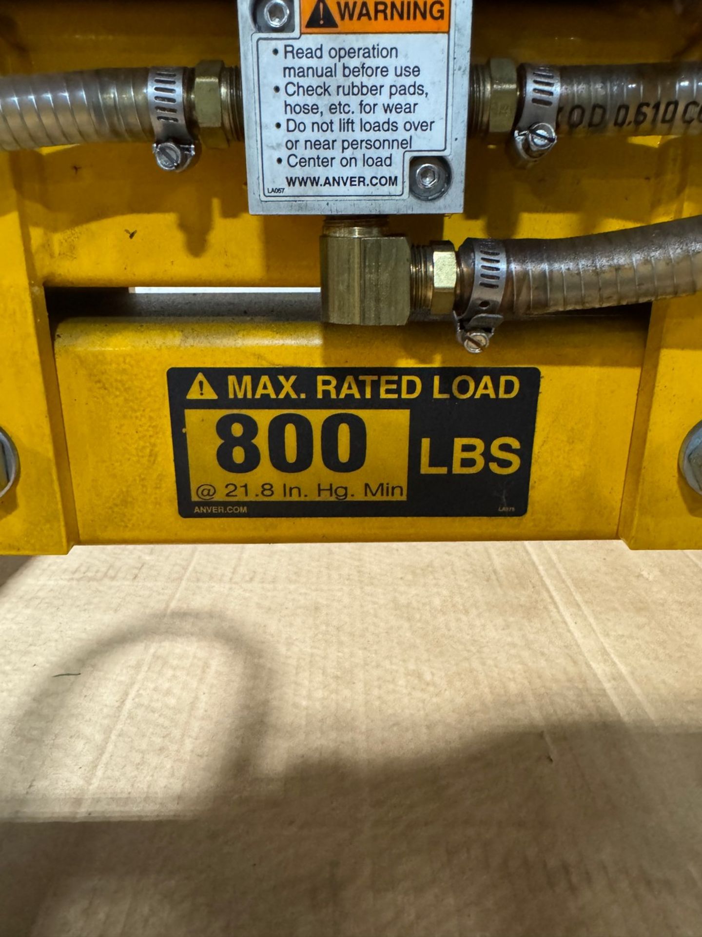Anver Vpf?57?Ac Vacuum Power Pack Sheet?Handling Vacuum Lifters Max ...