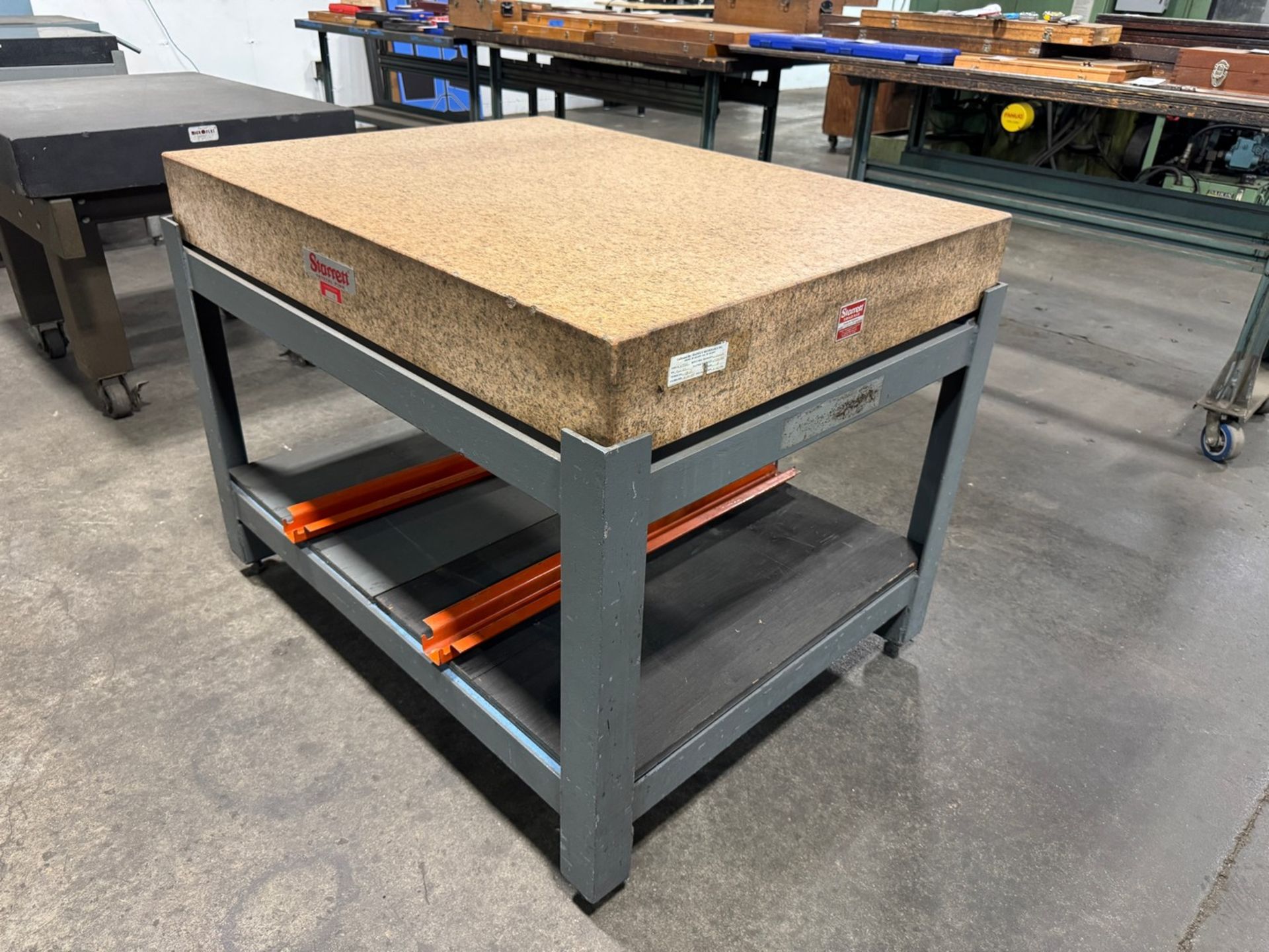 Starrett Crystal Pink Granite Surface Plate Slab Dimensions: 48" x 36 ...