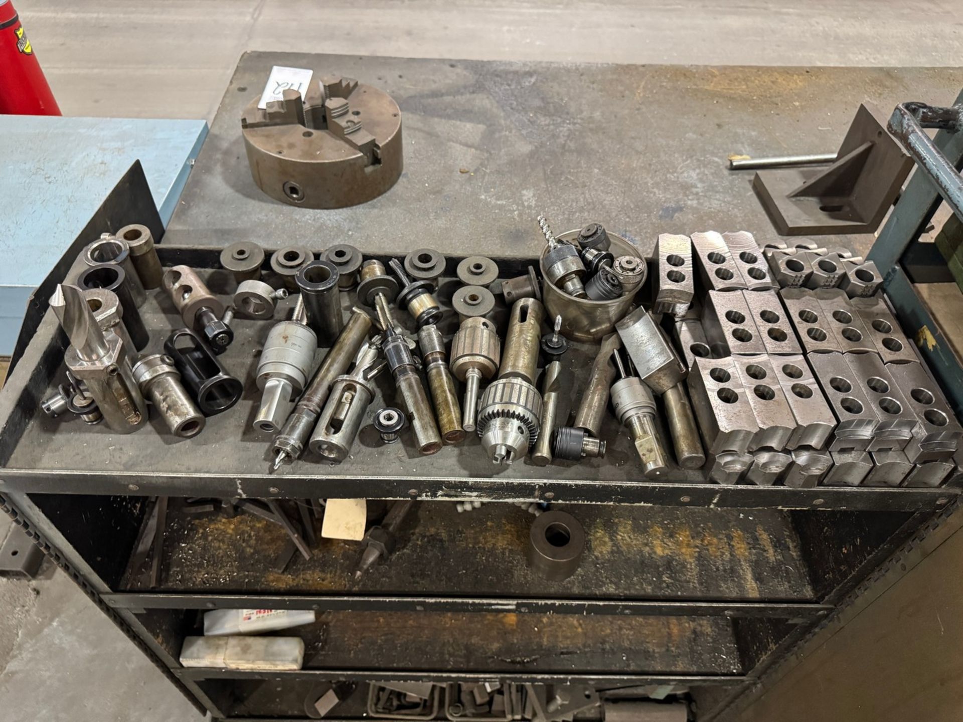 Lot of Assorted Lathe Tooling Includes: Sleeves, Super-Chucks, Bar ...
