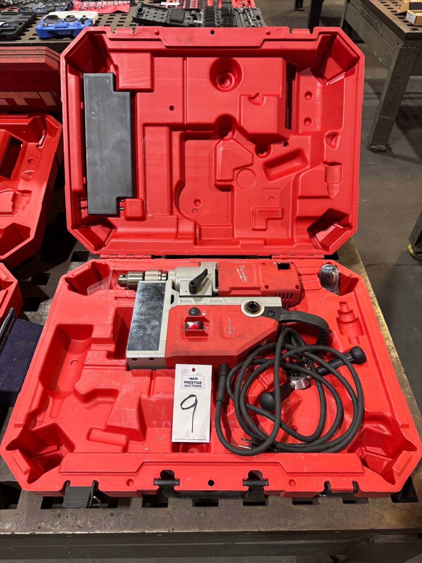 (1) Milwaukee Electro-Magnetic Drill Model: 4272-21, 1-5/8", 120V, S/N ...