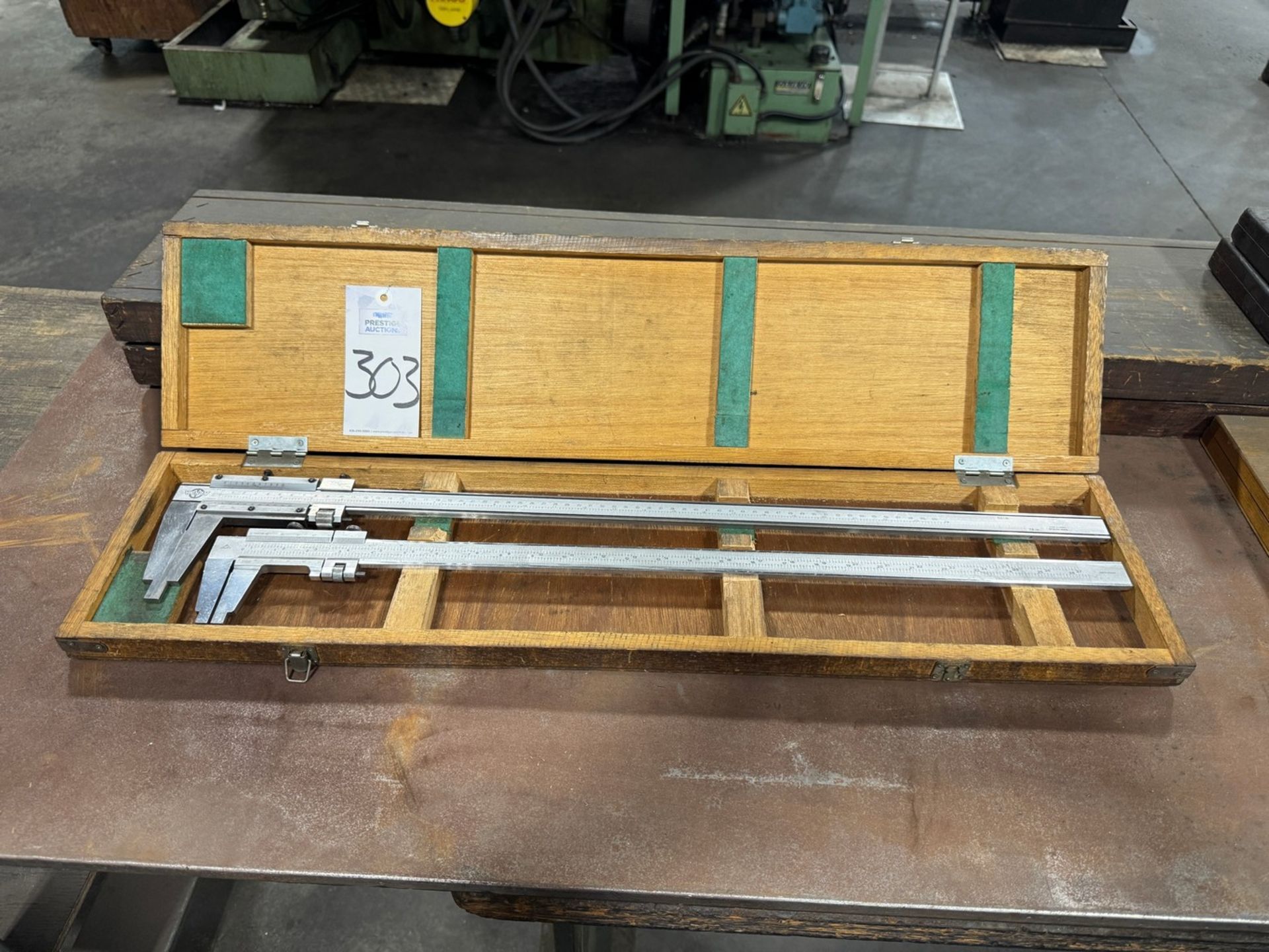 (2) 24" Vernier Calipers With Case