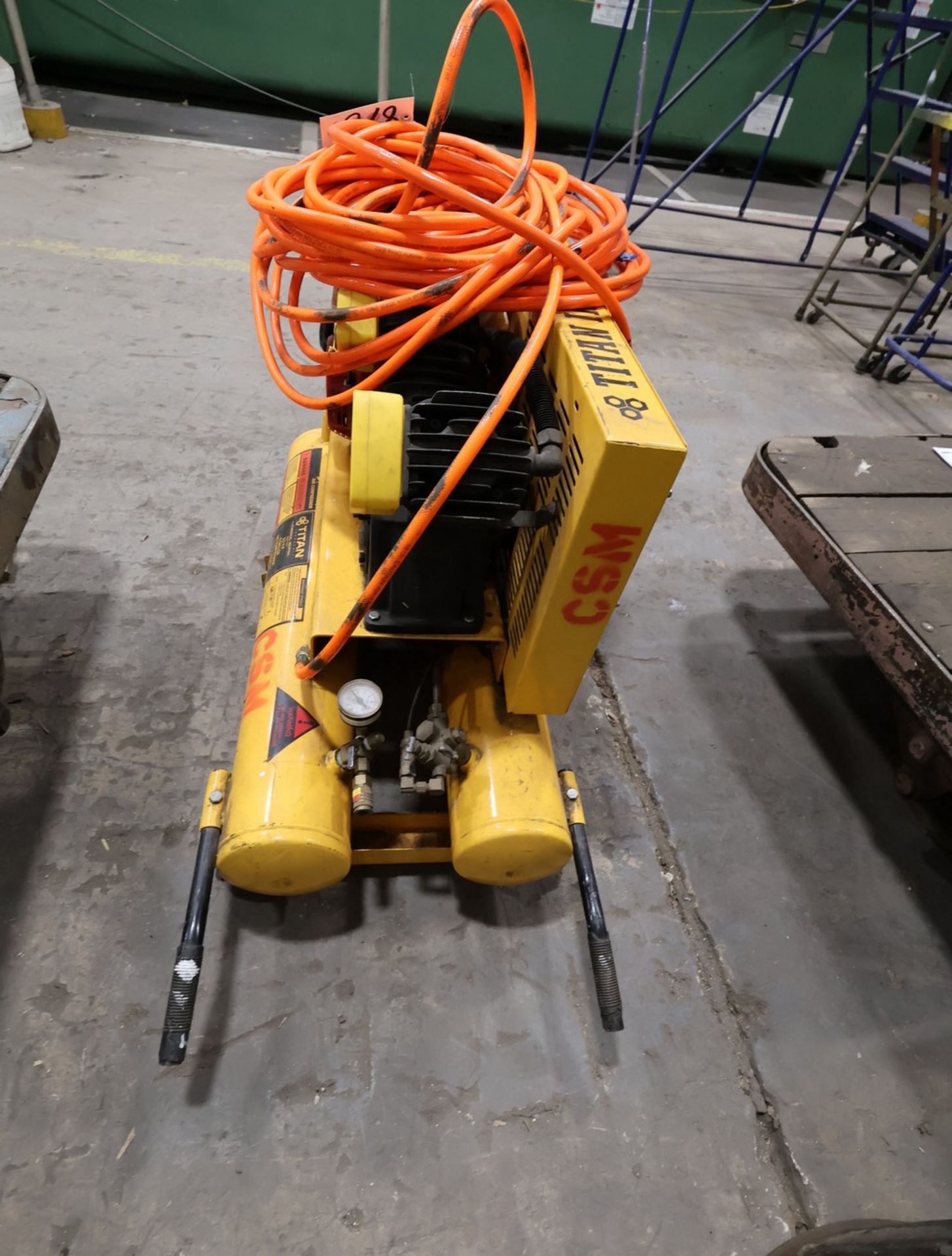 Titan 5.5HP 8-Gal. Portable Air Compressor, Gas Driven