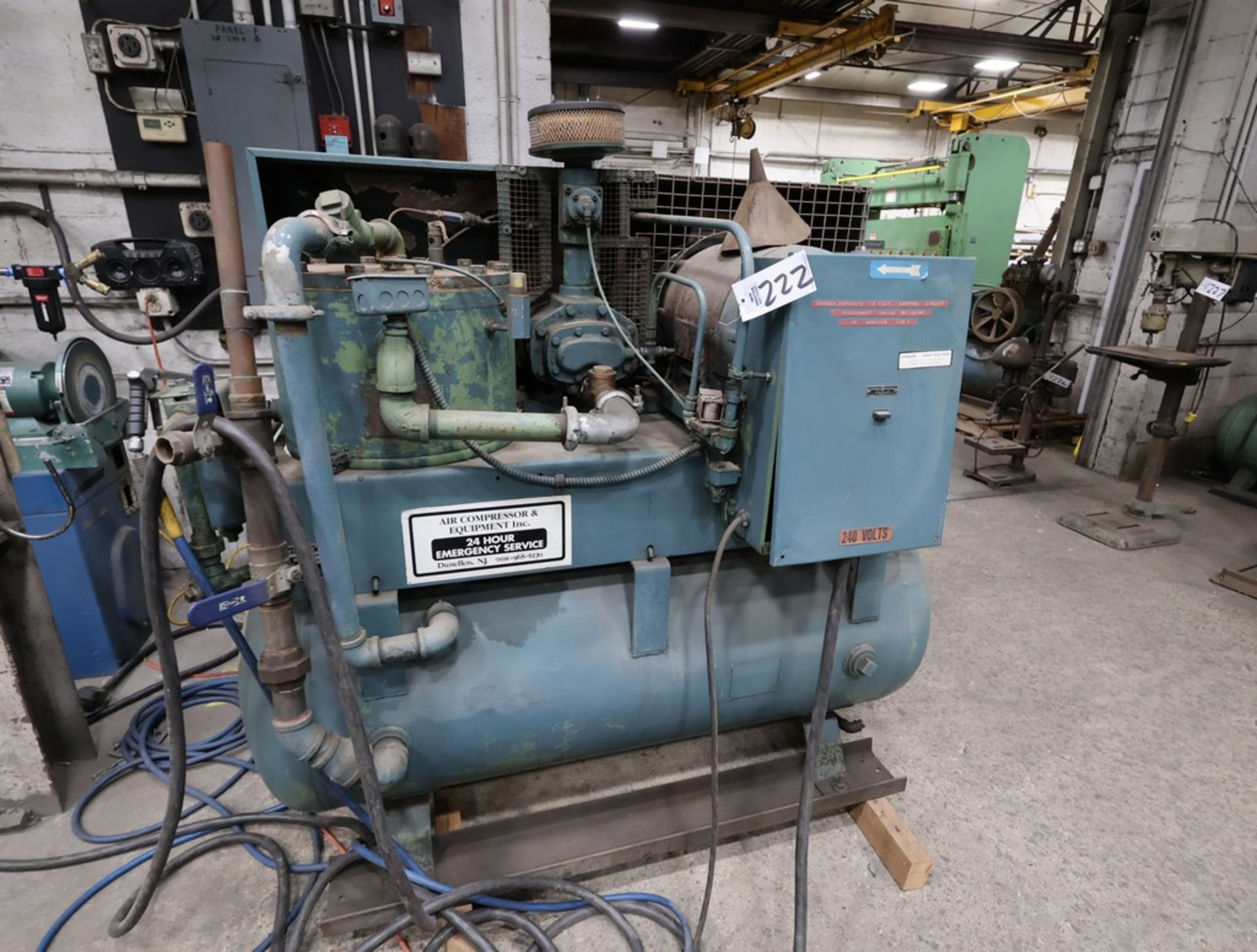 25HP Joy Twistair TAO25T2-4 Rotary Screw Type Air Compressor, Tank ...
