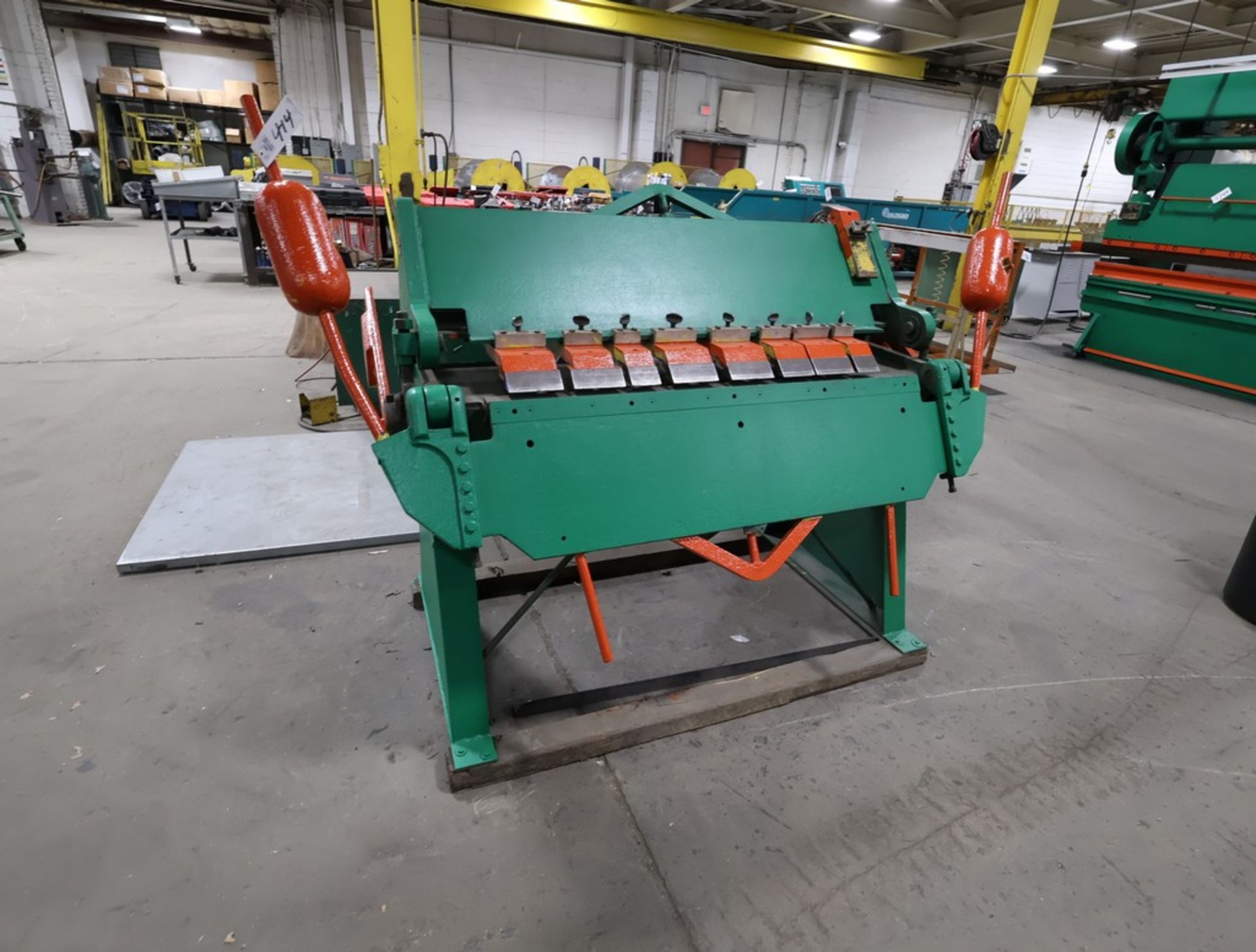 4' x 12ga. Chicago Dreis & Krump BP-412-6 Box & Pan Brake, S/N: 310325
