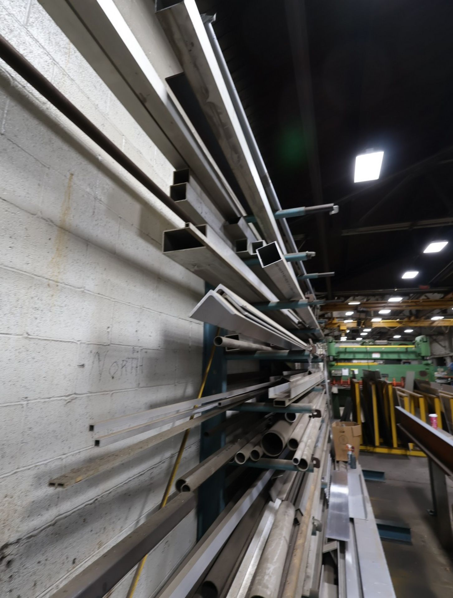 Assorted Aluminum Lengths: Angle, Round Tubing, Square Tube, I-Beam ...