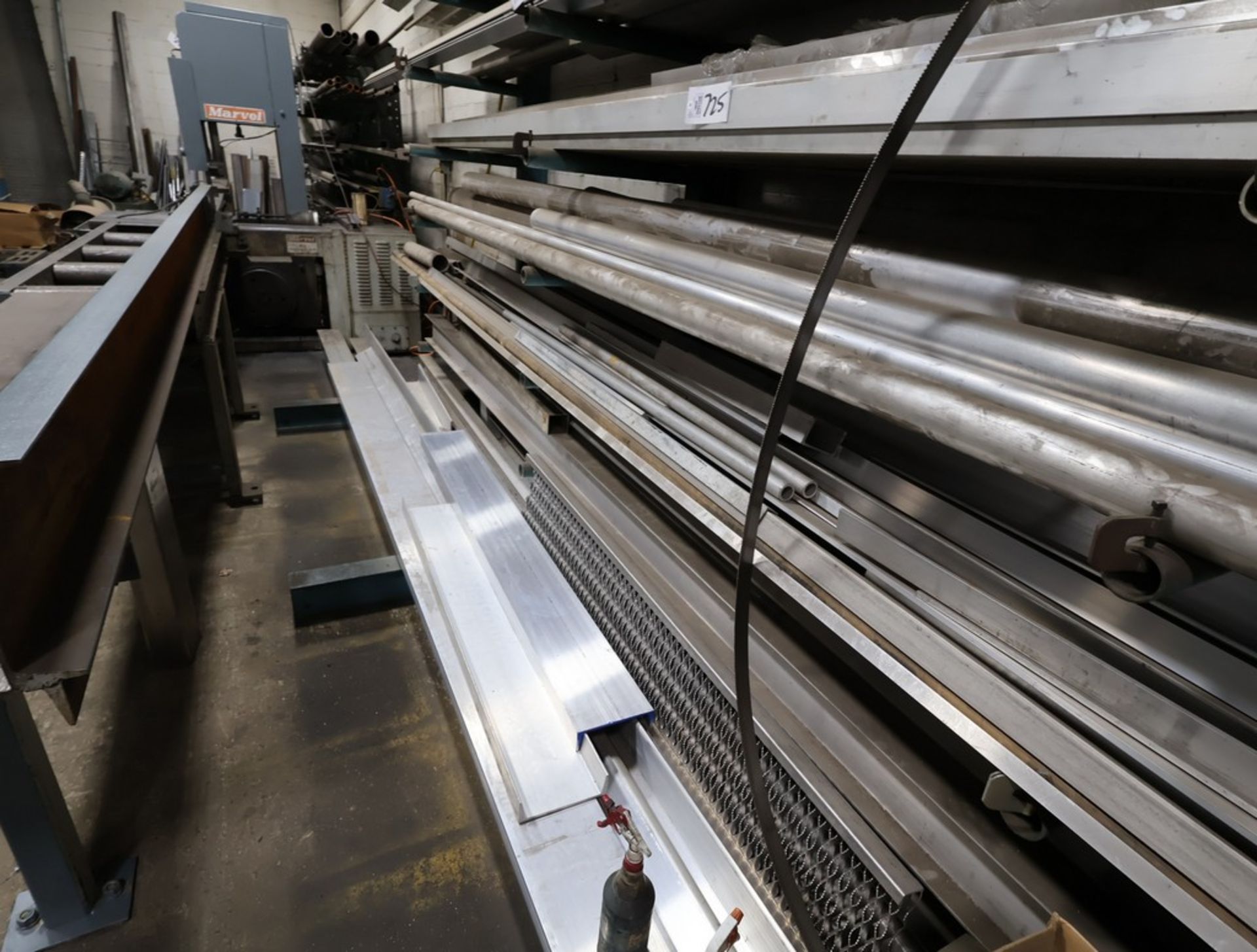 Assorted Aluminum Lengths: Angle, Round Tubing, Square Tube, I-Beam ...
