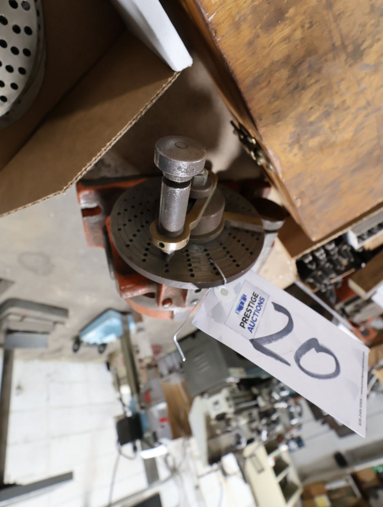 Ellis Dividing Head w/ Tailstock & Index Plate
