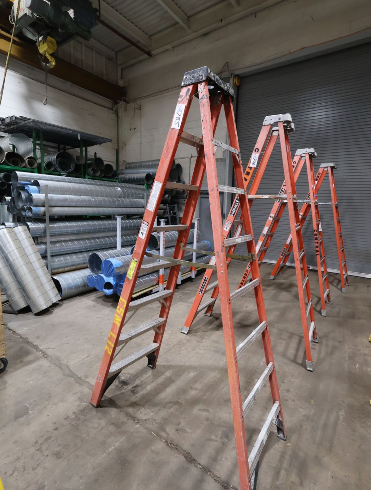 Werner 8' A-Frame Fiberglass Ladder