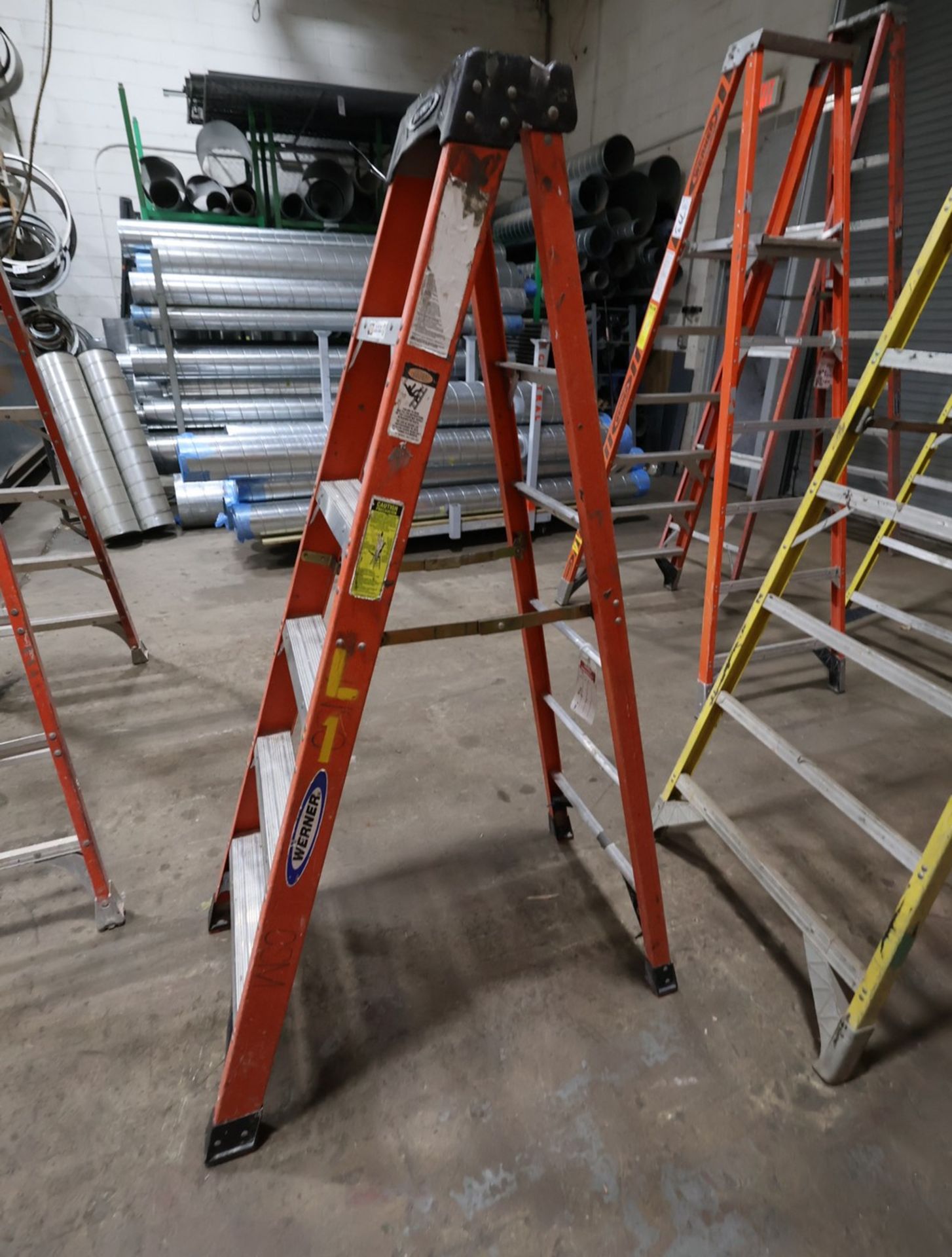 Werner 6' A-Frame Fiberglass Ladder