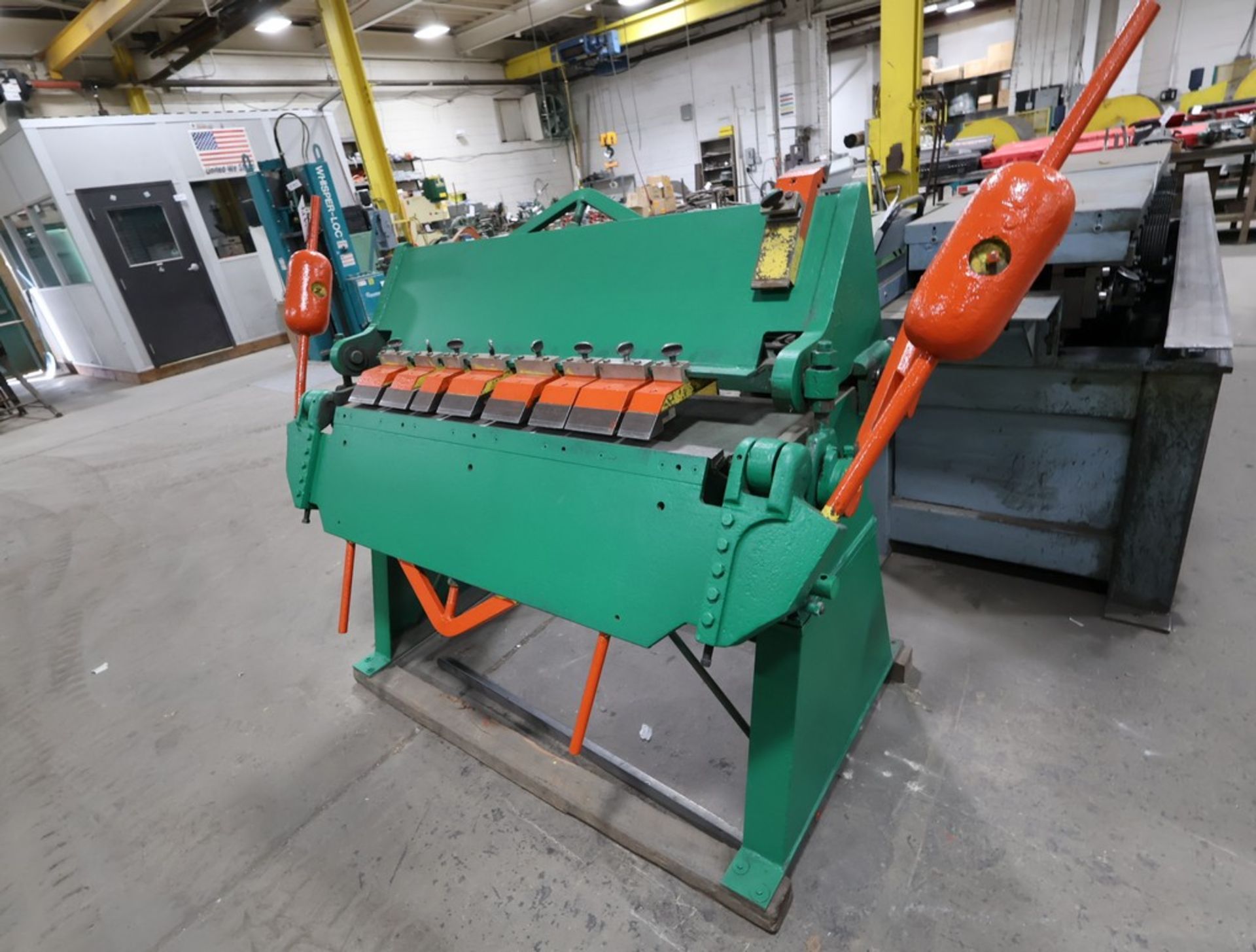 4' x 12ga. Chicago Dreis & Krump BP-412-6 Box & Pan Brake, S/N: 310325