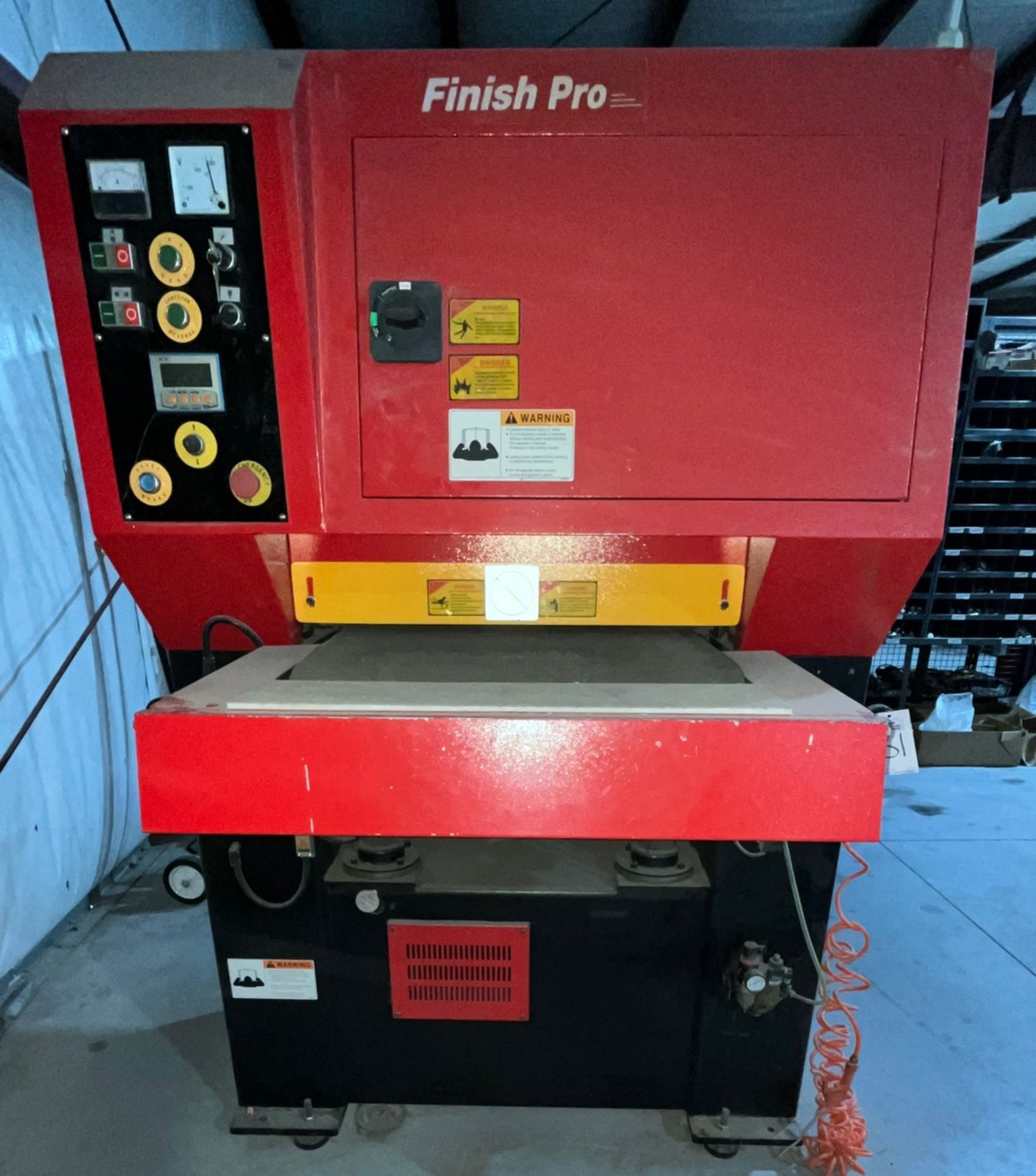 FinishPro FP-2560 Belt Sander, 25" x 60" Capacity, 10HP S/N C21042362
