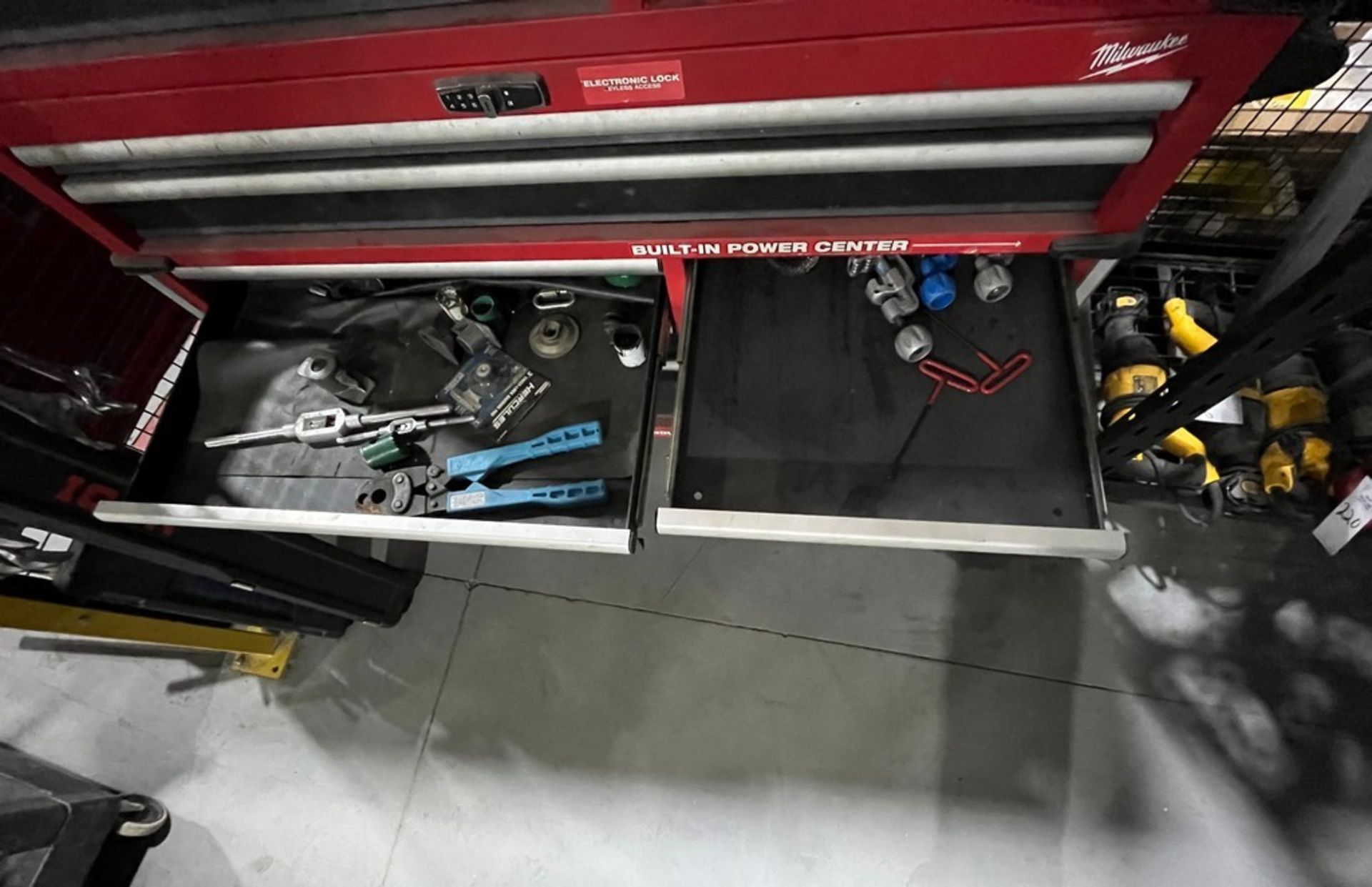 Milwaukee Rolling Tool Box w/ Contents