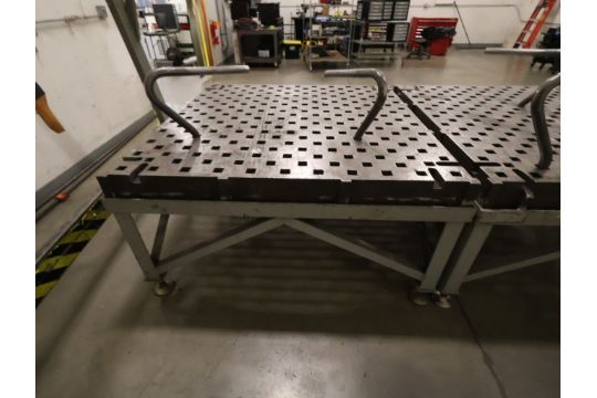 59" x 59" Acorn Platen Style Welding Table