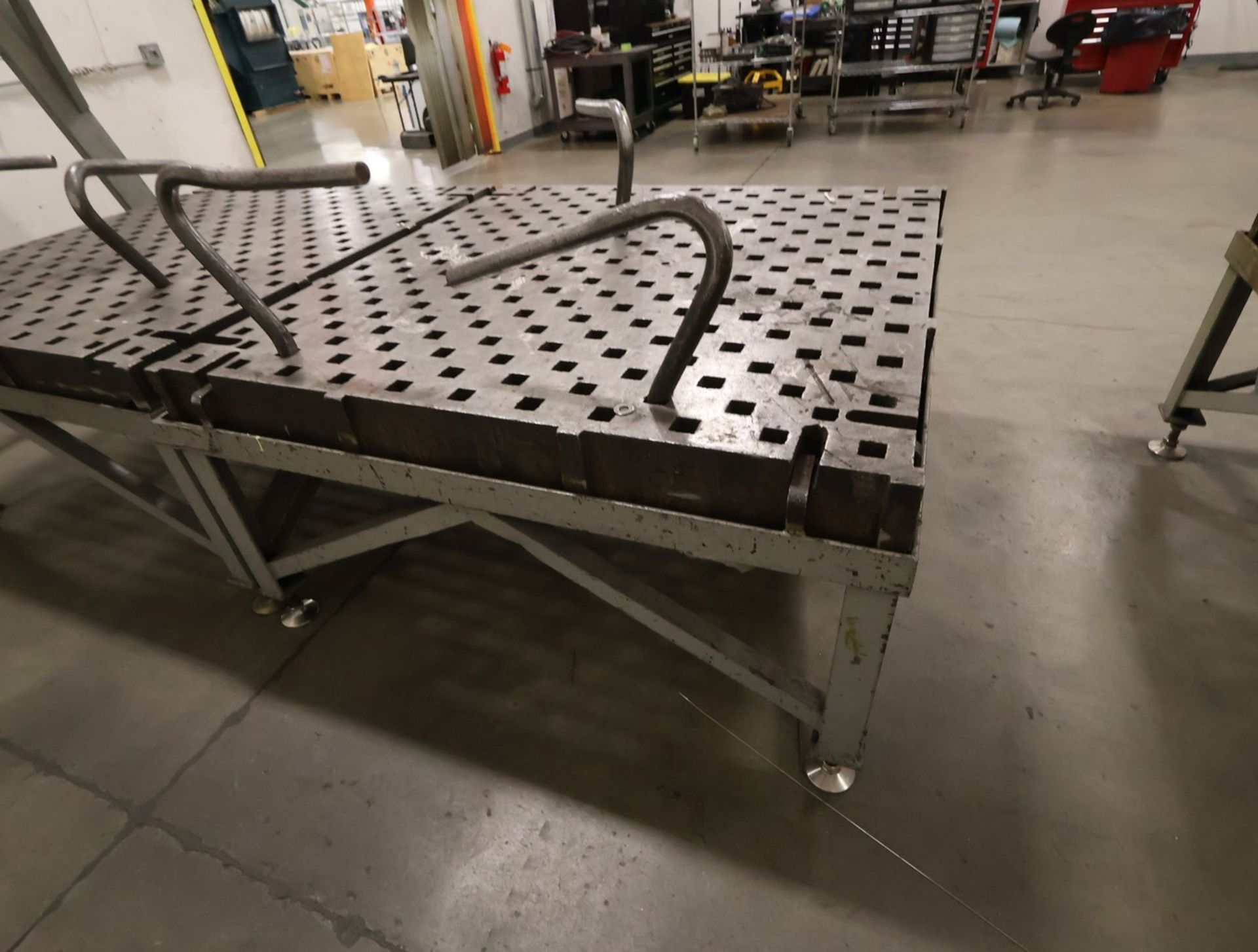 59" x 59" Acorn Platen Style Welding Table