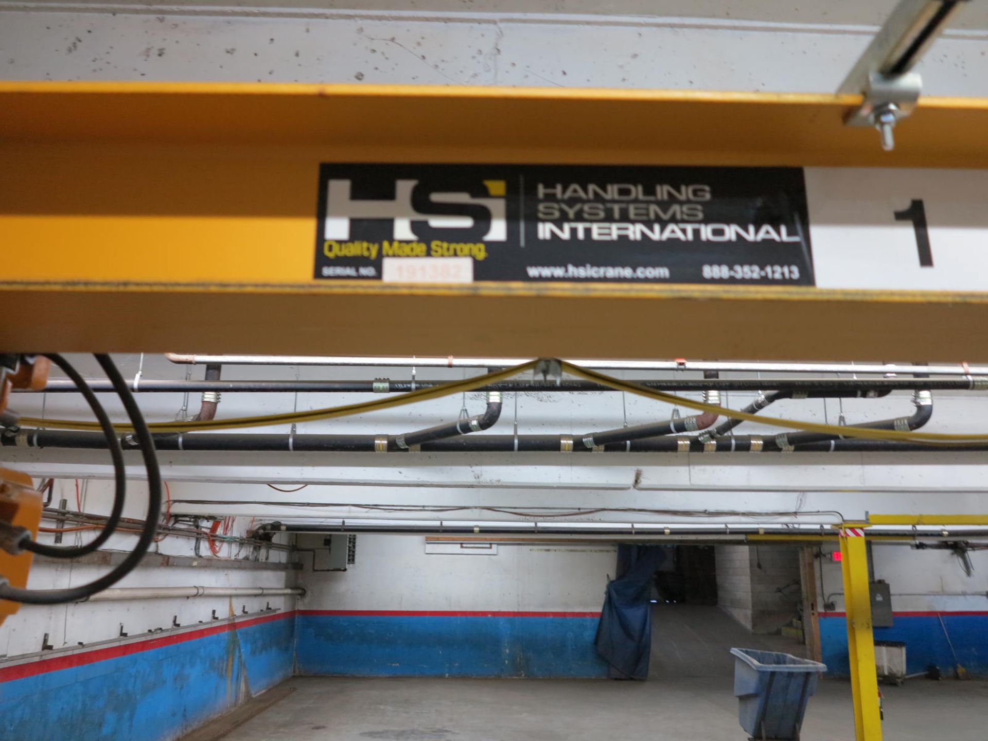2019 Handling Systems International Traveling 1 Ton Crane with In ...