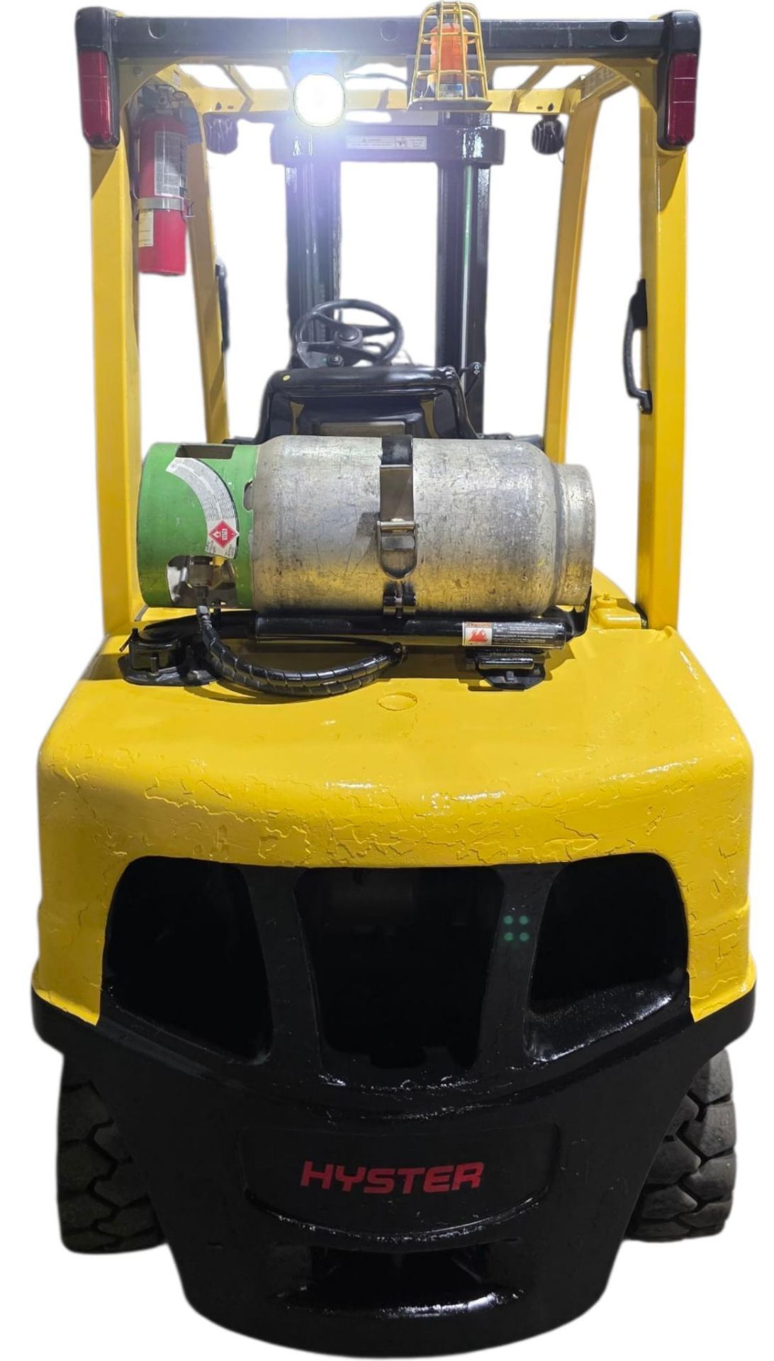2017 Hyster 7,000lbs Capacity LPG (Propane) OUTDOOR Forklift sideshift ...
