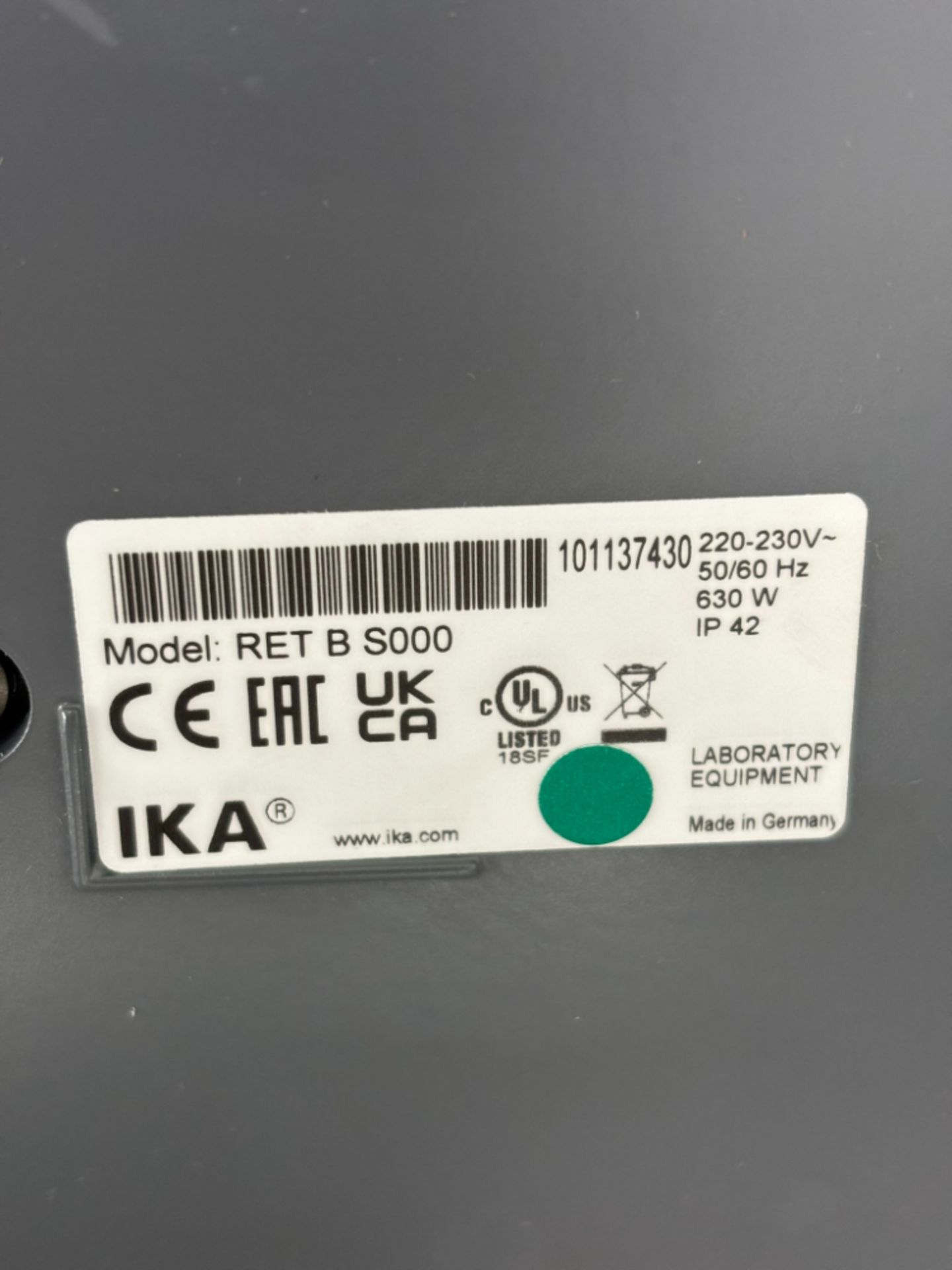 IKA RET basic Safety Control Magnetic Stirrers, SN: 101137430