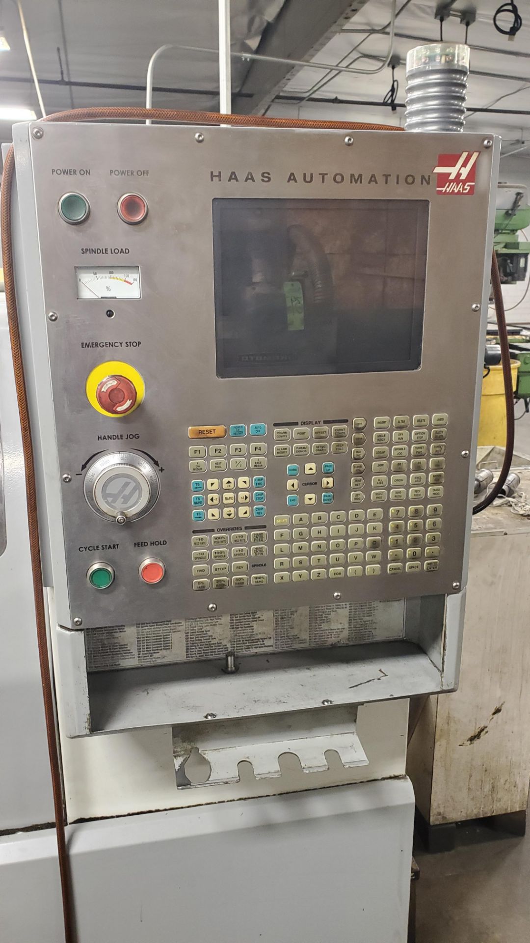 (2005) Haas Mod. SL-10T, CNC Turning Center w/ Haas Servo 300 Bar Feed ...