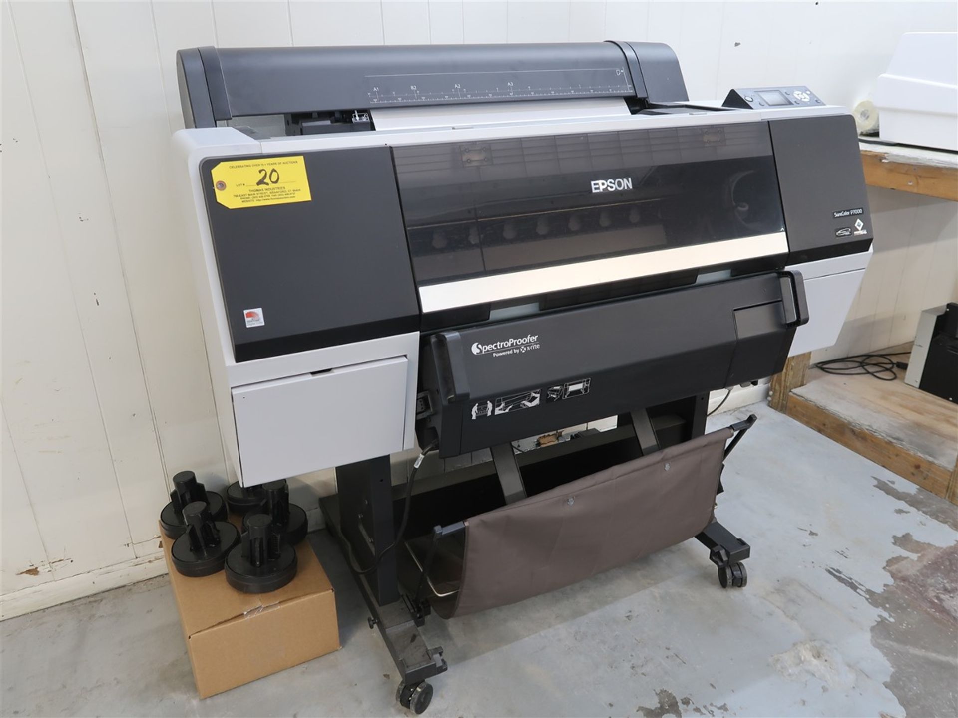 Epson SureColor P7000 Wide Format Printer/Proofer Model K281A, S/N ...