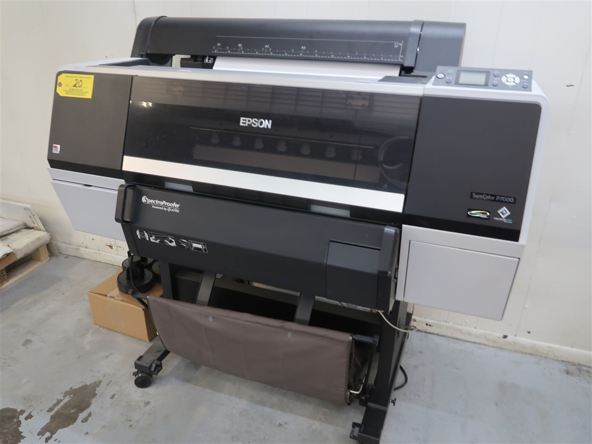 Epson SureColor P7000 Wide Format Printer/Proofer Model K281A, S/N ...