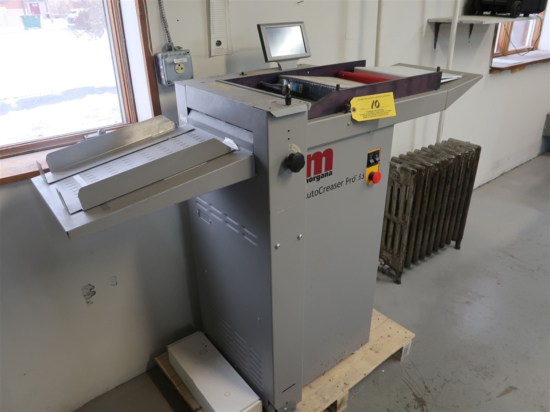 2010 Morgana AutoCreaser Pro33 Document Creasing Machine, Model ...