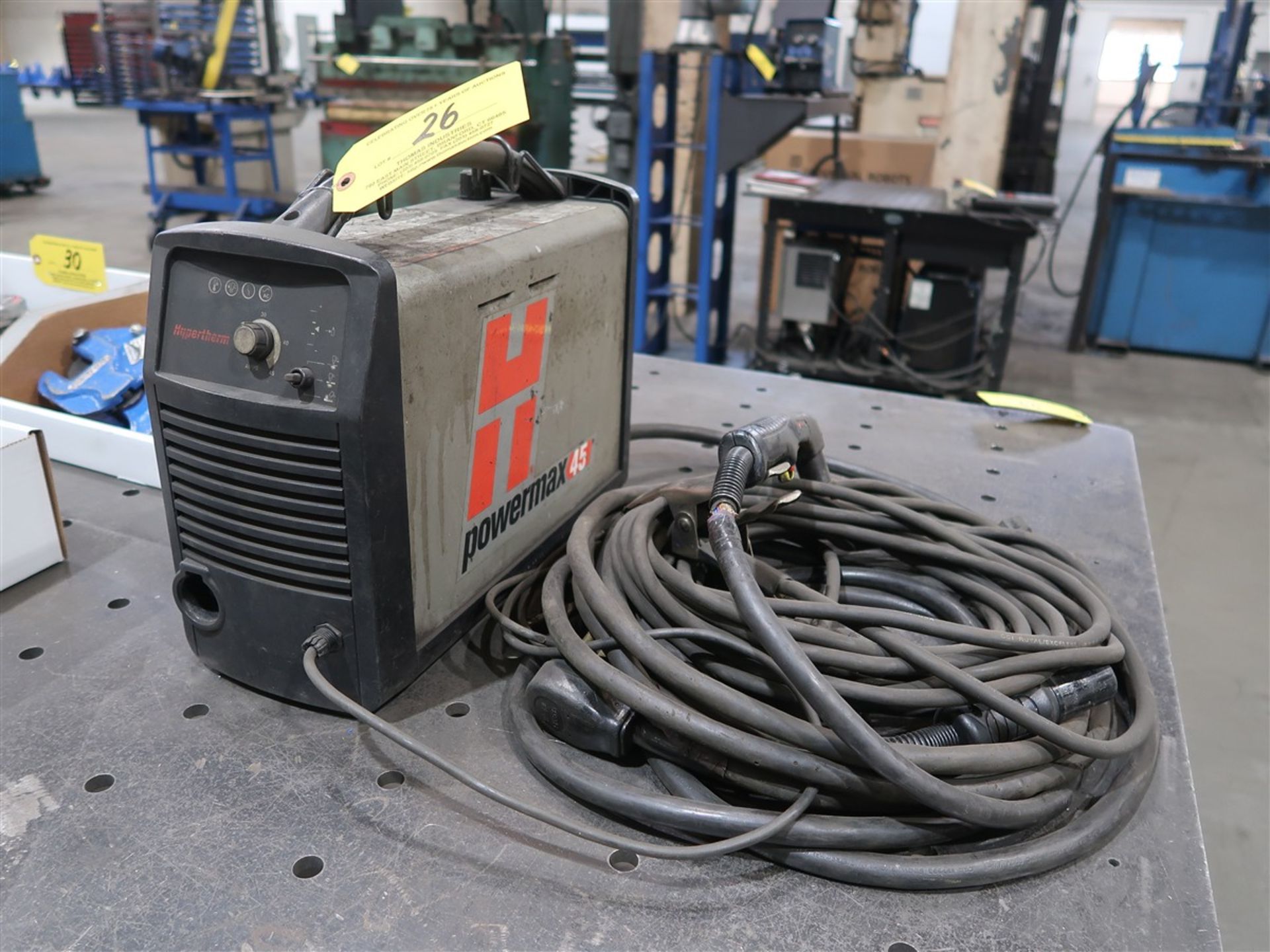 Hypertherm Powermax 45 Plasma Cutter with Torch & Ground Wire