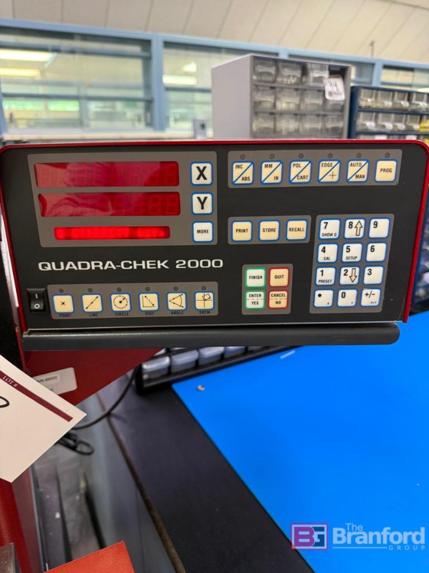 Starrett HB400 Optical Comparator w/ Quadra-Chek 2000 Controller; S/N 50033