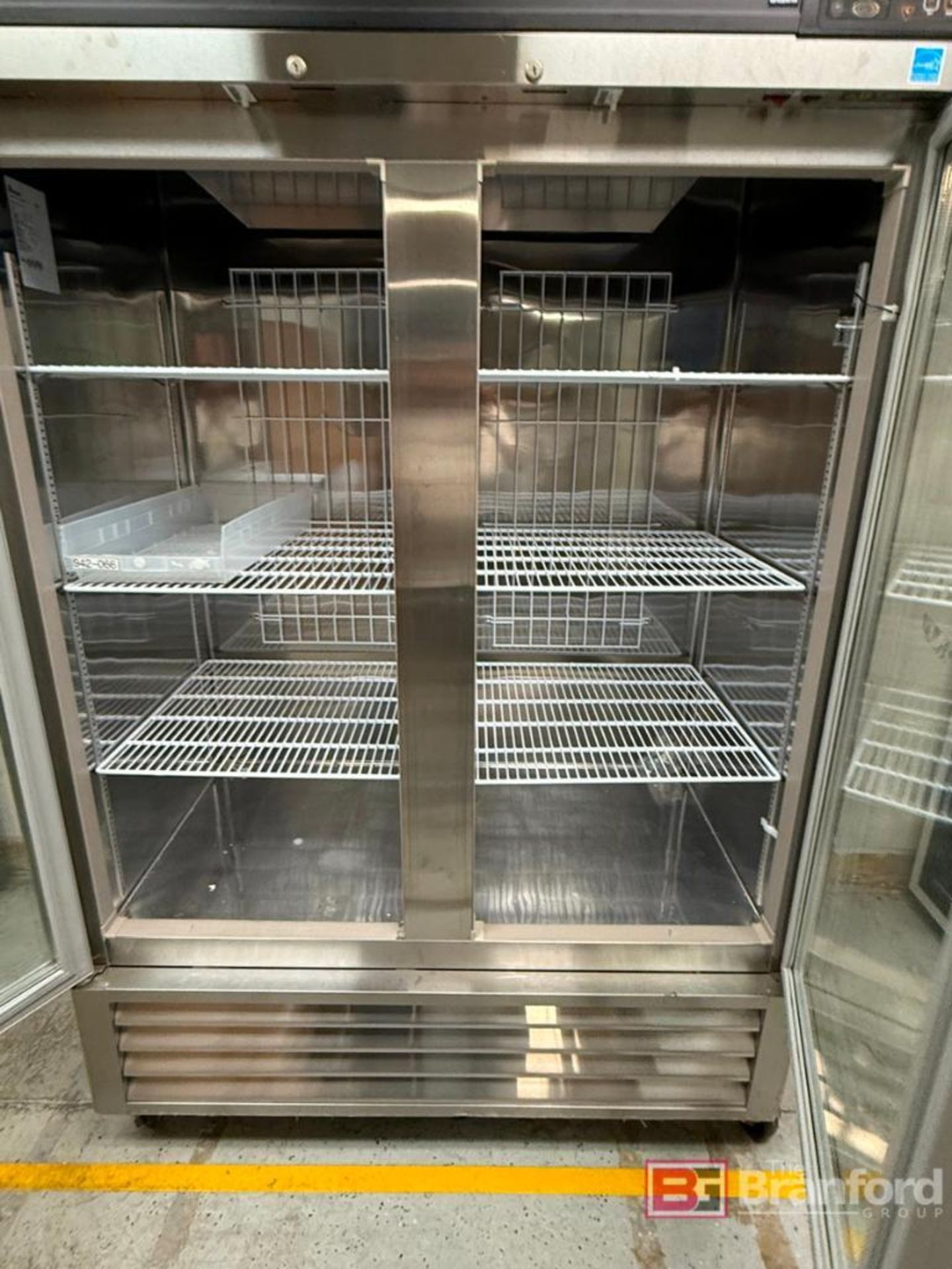 Nor Lake 2 Door Glass Refrigerator; Model: GR499SSG/0; S/N 1911307668