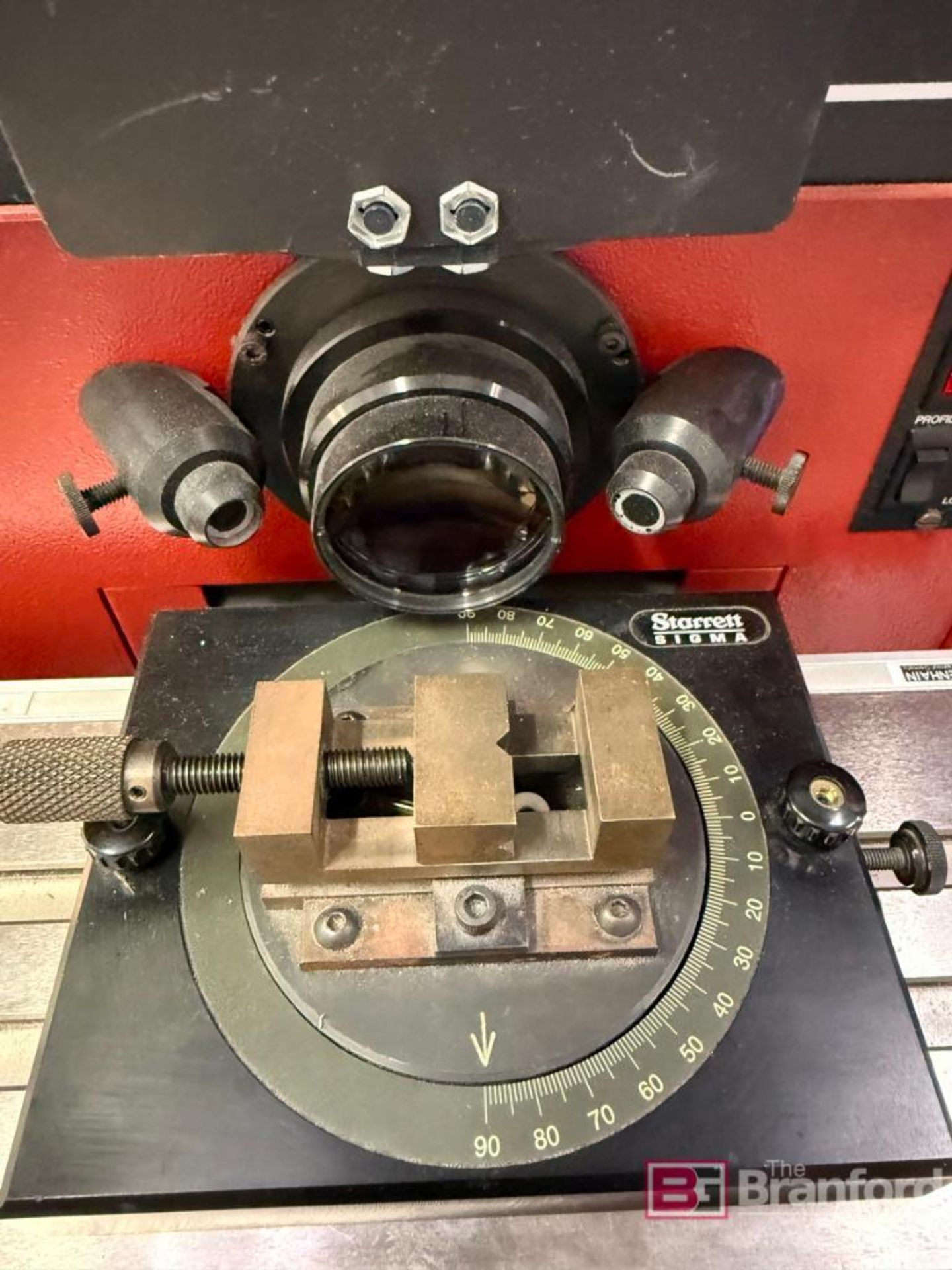 Starrett HB400 Optical Comparator w/ Quadra-Chek 2000 Controller; S/N 50033