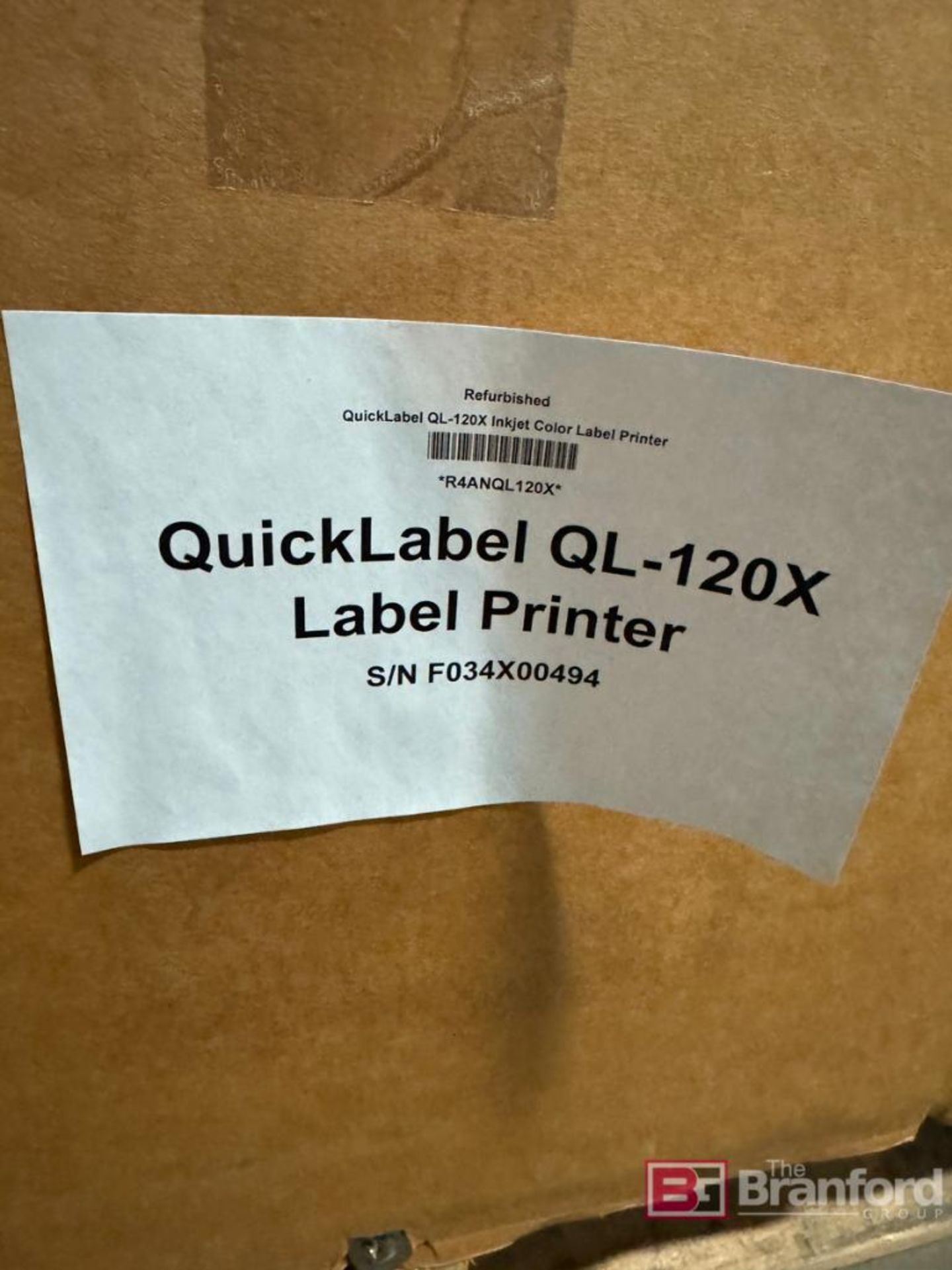 QuickLabel QL-120X Inkjet Label Printer (Refurbished), Item ...
