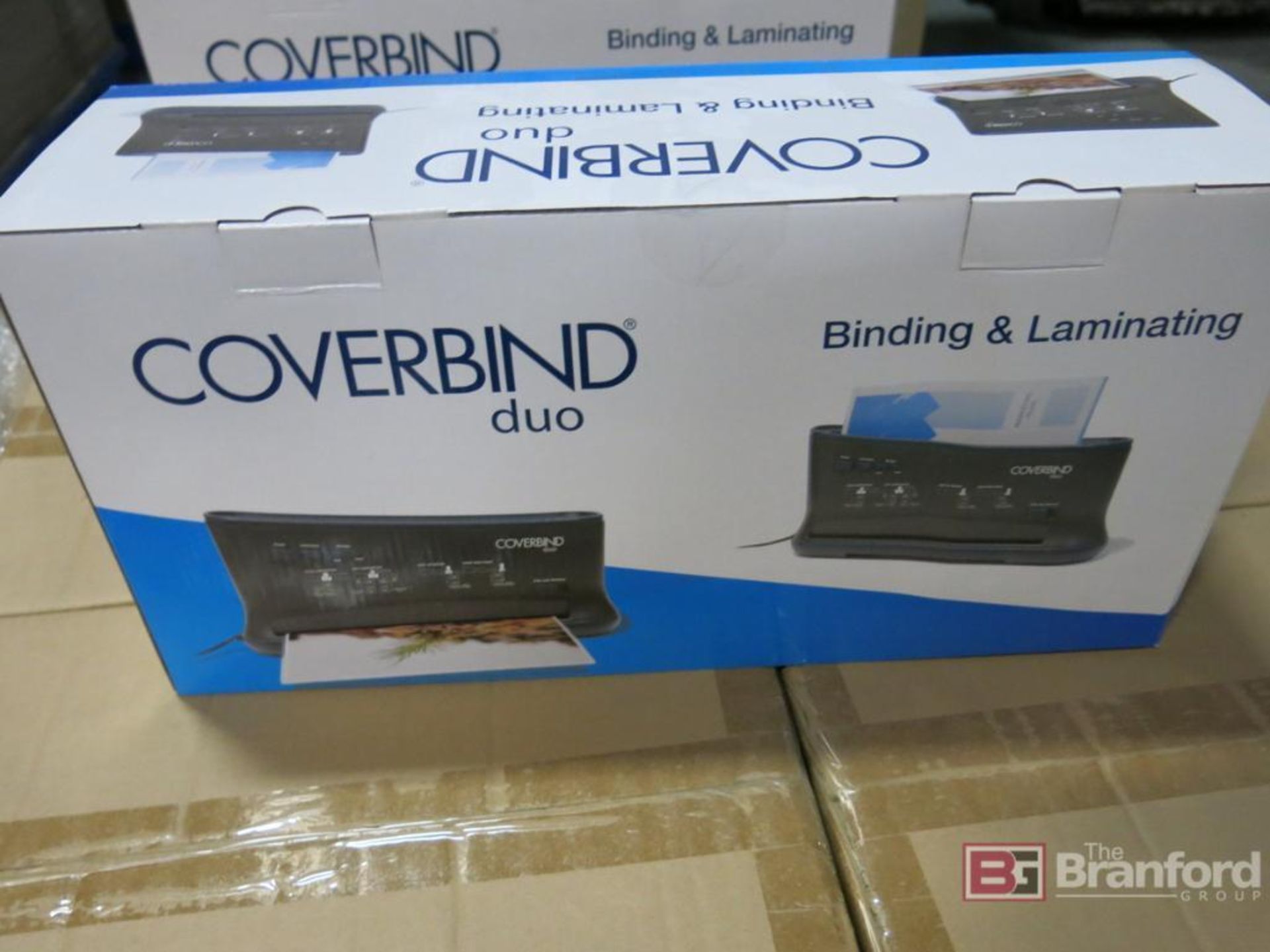 Pallet of Coverbind Duos Binding & Laminating Machines w/ (32) Boxes ...