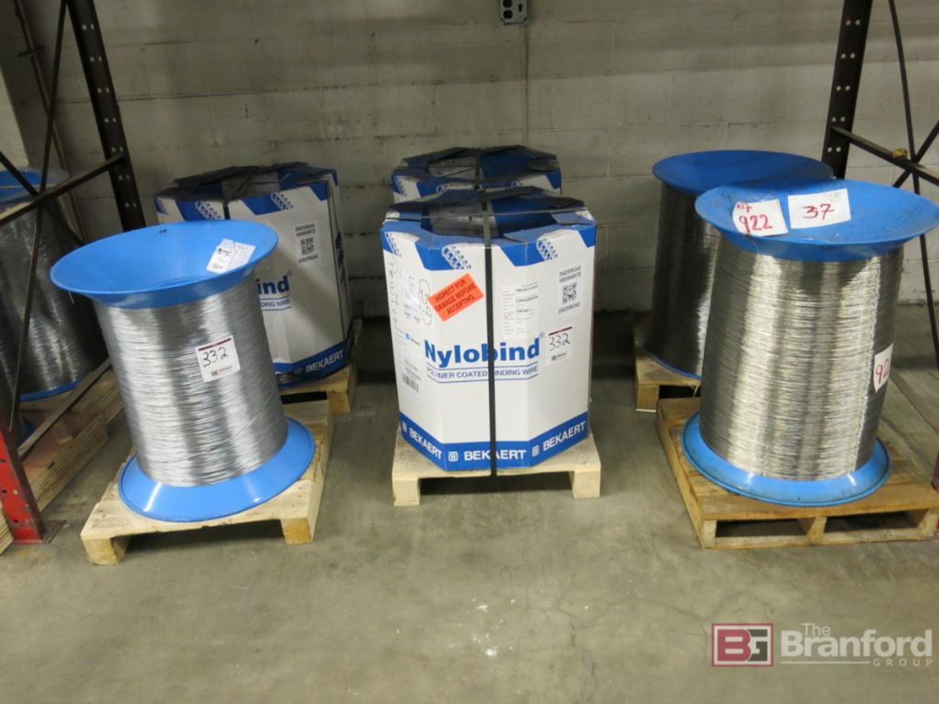 (12) Spools of Silver Raw Wire Various Gages & Brands - please inspect