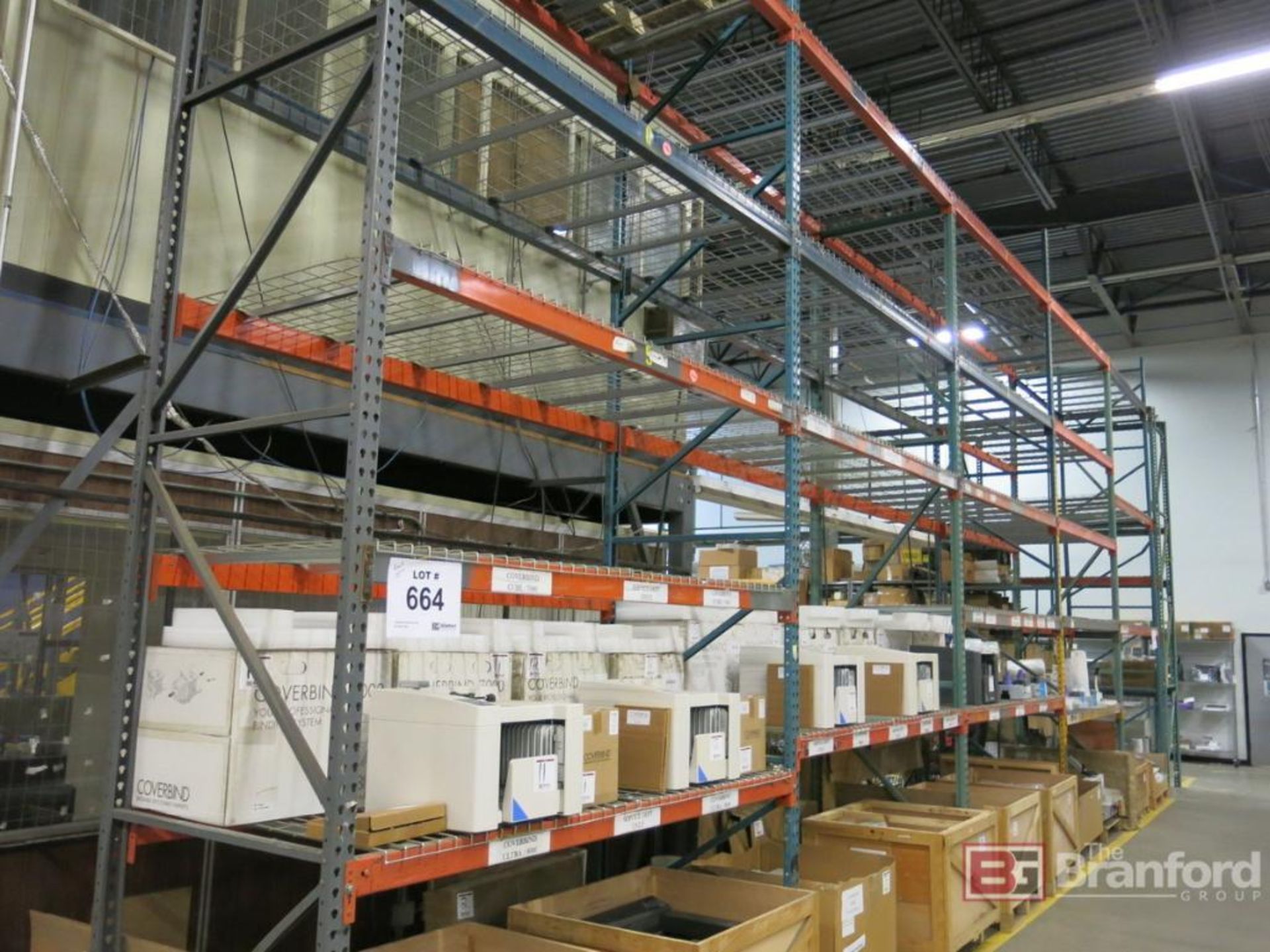 (11) Sections of Clip Together Racking w/ (15) Approx. 18' Uprights ...
