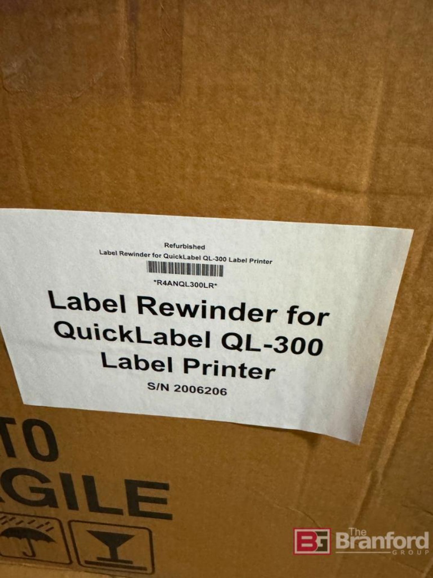 QuickLabel Model QL-300 Label Printer, S/N AG9C001102A0, w/ QuickLabel ...