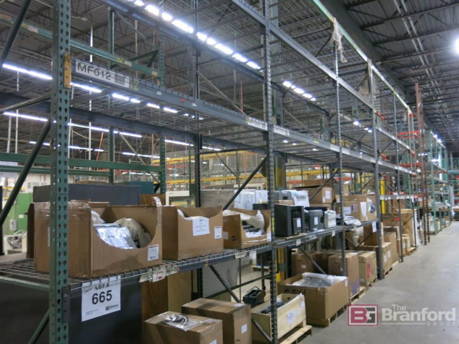 (6) Sections of Bolt Together Pallet Racking, (6) Sections of Clip ...