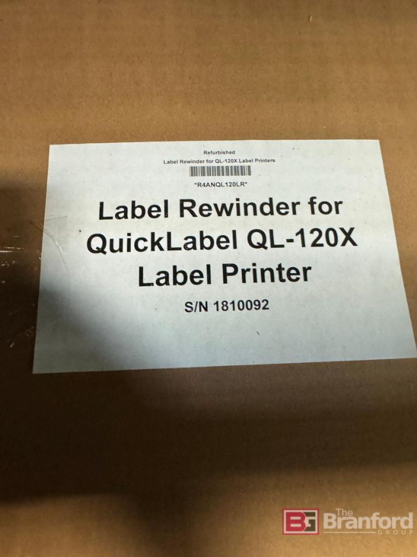 QuickLabel QL-120X Inkjet Label Printer (Refurbished), Item ...