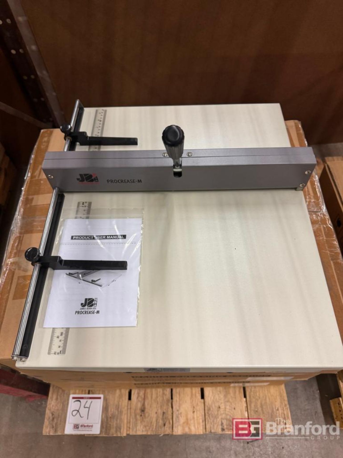 (3) James Burns USA Procrease-M 460mm Manual Creasing Machines, Max ...