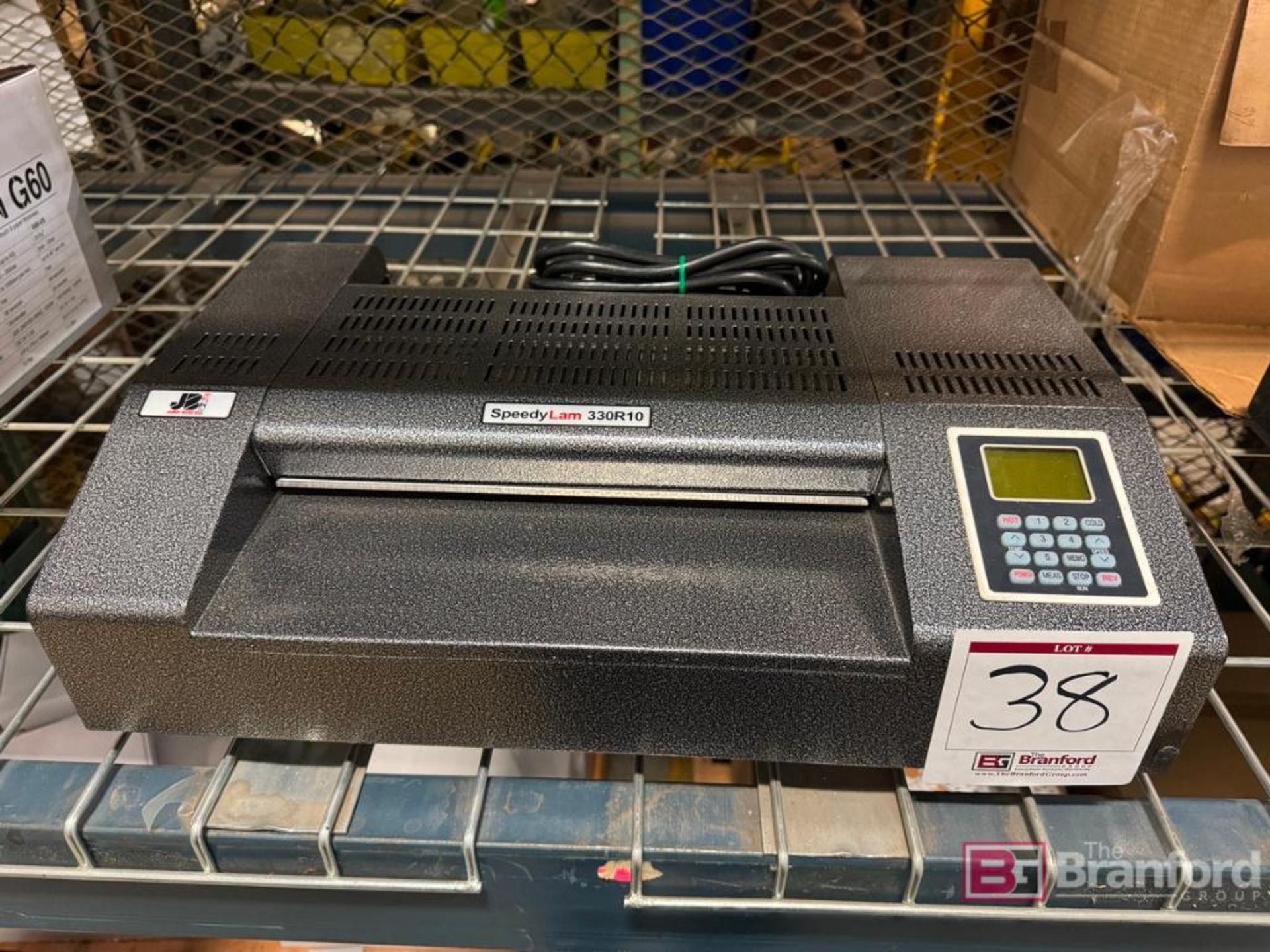 James Burns USA SpeedyLam Model 330R10 Hot Roll Laminator, Max. Width ...