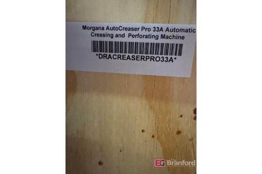 Morgana Autocreaser Pro 33A Fully Automated Suction Fed Creasing ...