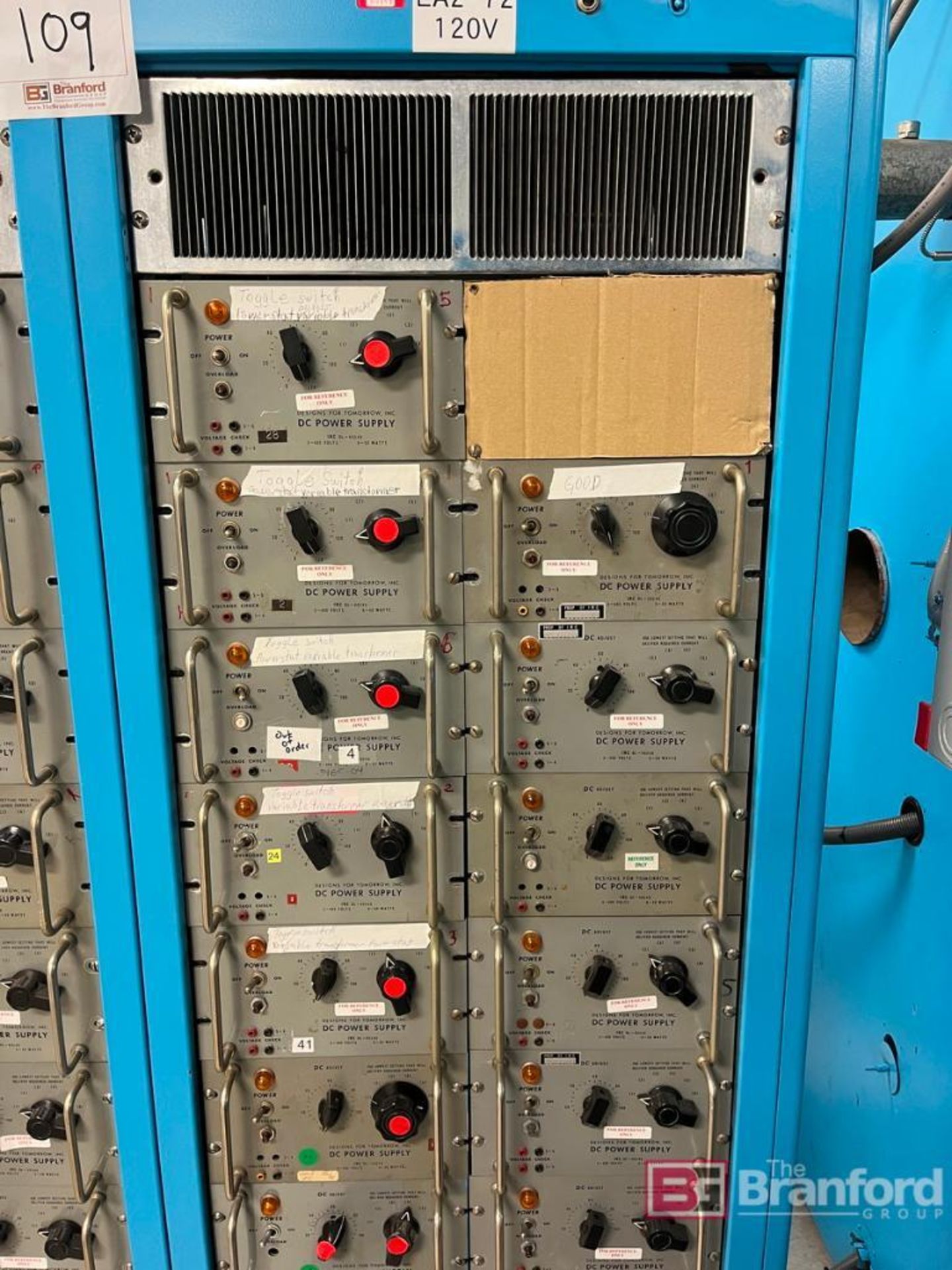 Blue M Environmental Chamber; Model:POM-964GXX; S/N PB-1713. (2) DC ...