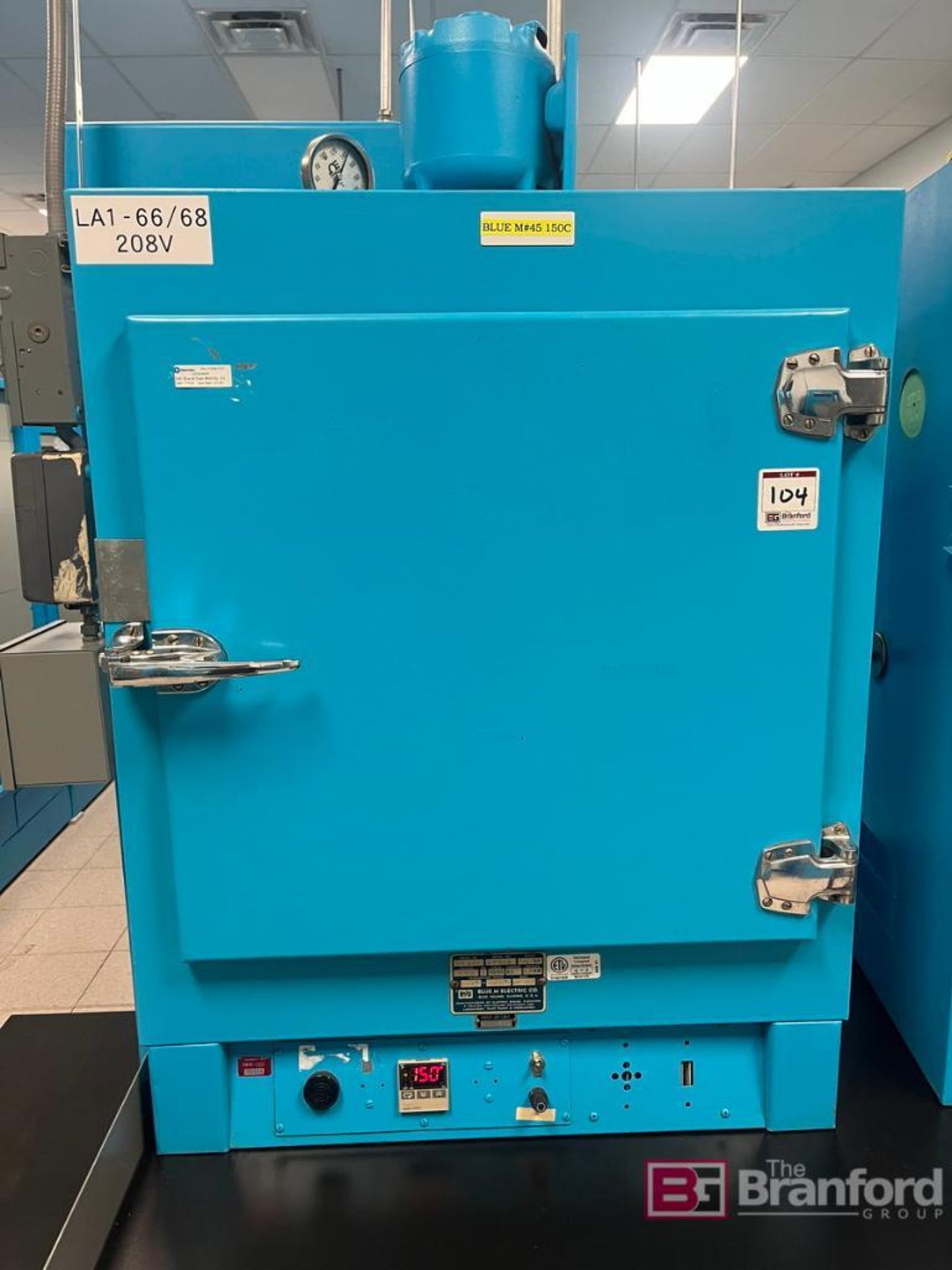 Blue M Electric Company Oven; Model: OV500; S/N JN658