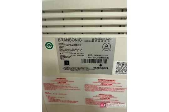 Emerson Branson Ultra Sonic Cleaner; Model: 2800