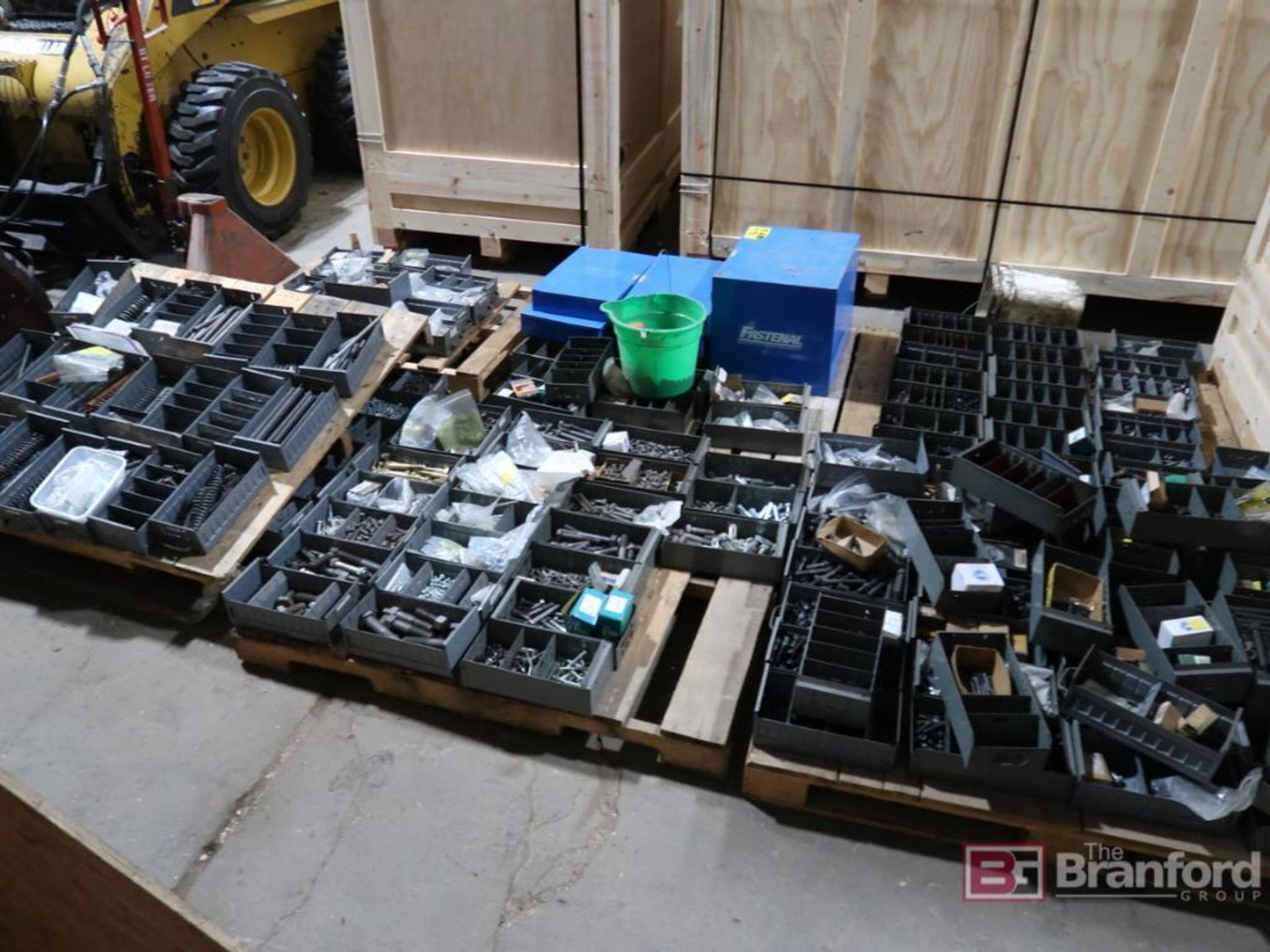 (7) Pallets Of Hardware & Drawers - See Pictures, Located at: 7400 N ...