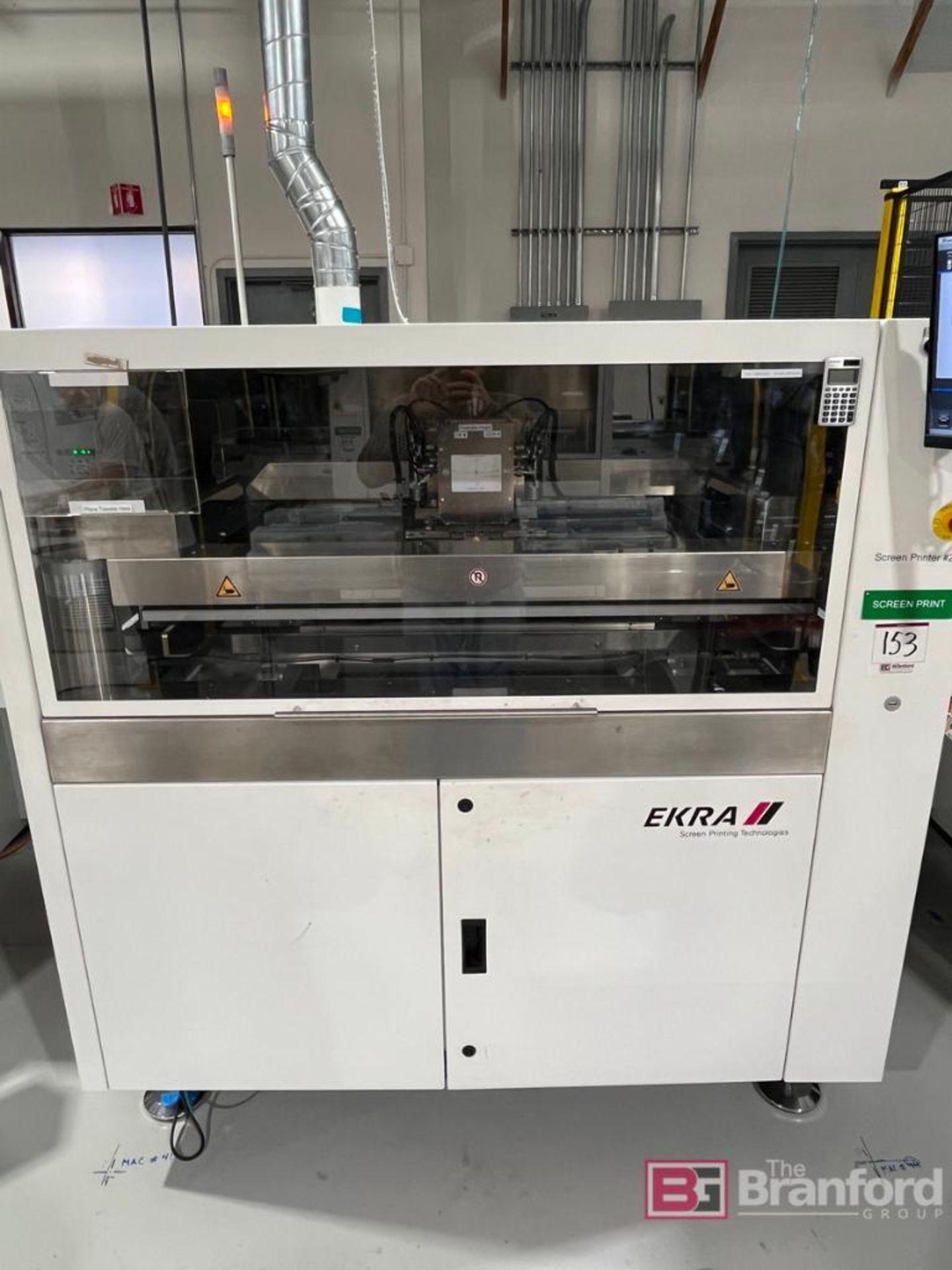 Ekra XH4 Large Screen Printer (2023); w/ ISYS Vision System