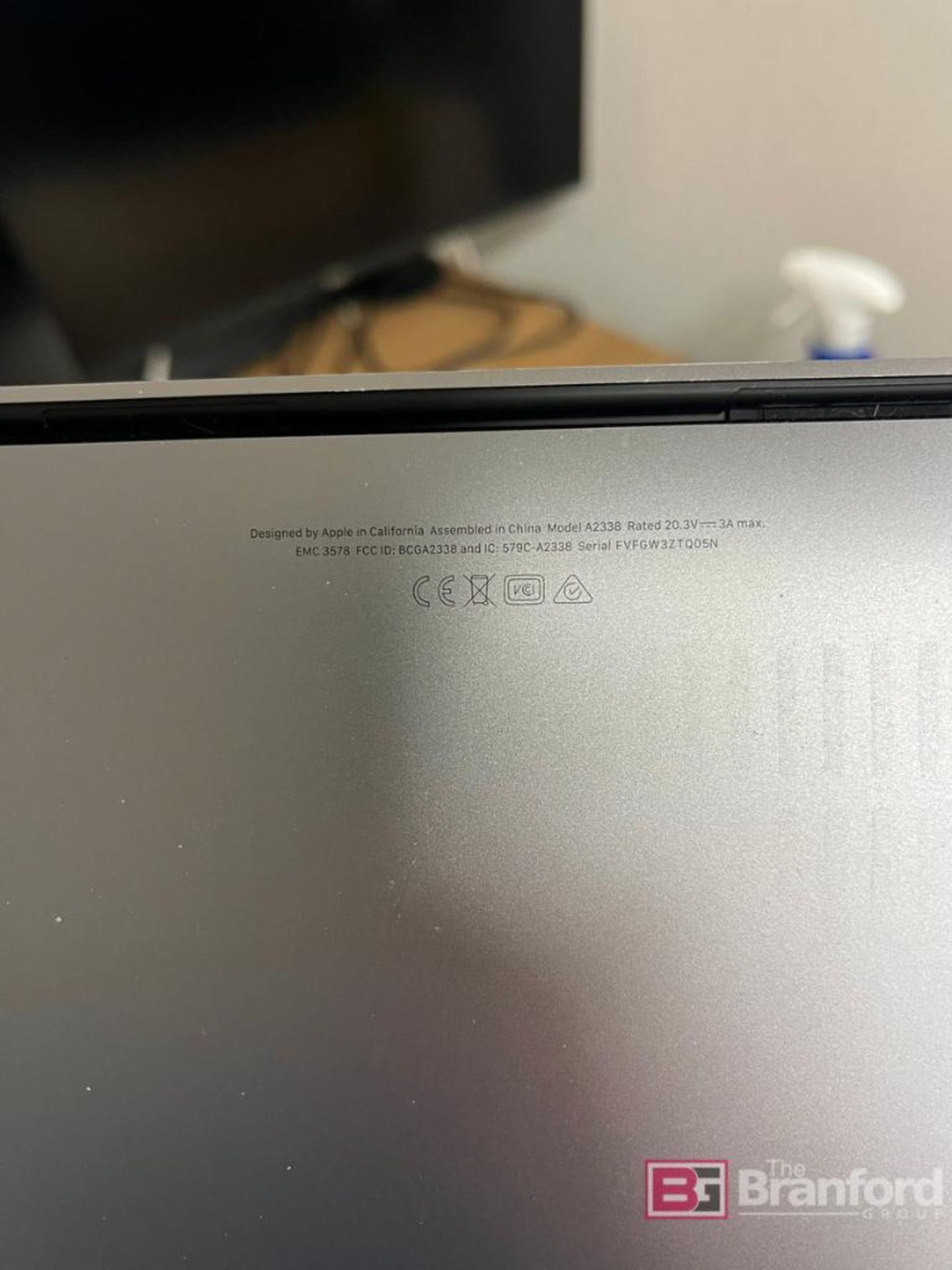(1) Apple Macbook Pro Laptop; Model A2338, Please Note: Computer(s) May ...