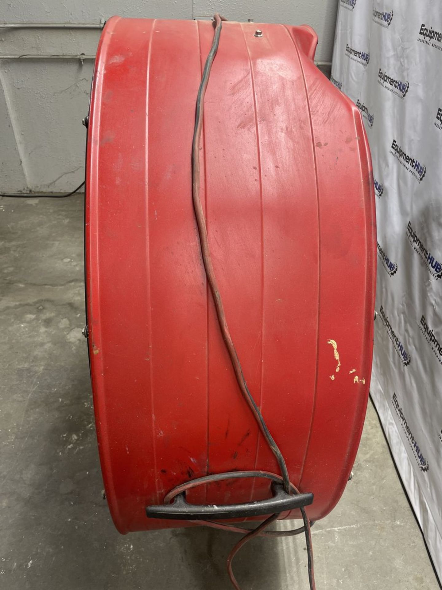 Lot of (2) 42" Heavy Duty Portable Barrel Fans