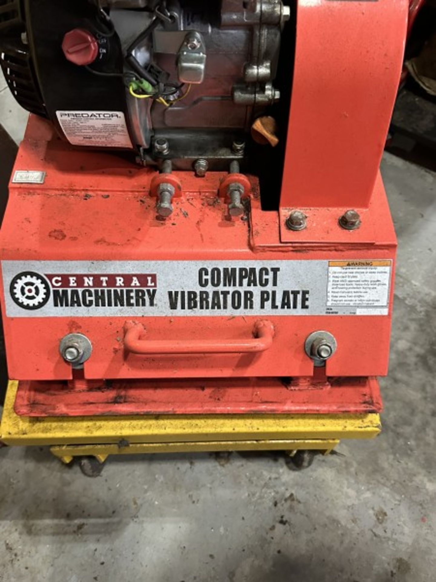 General Machinery Vibrating Plate Compactor, 179cc