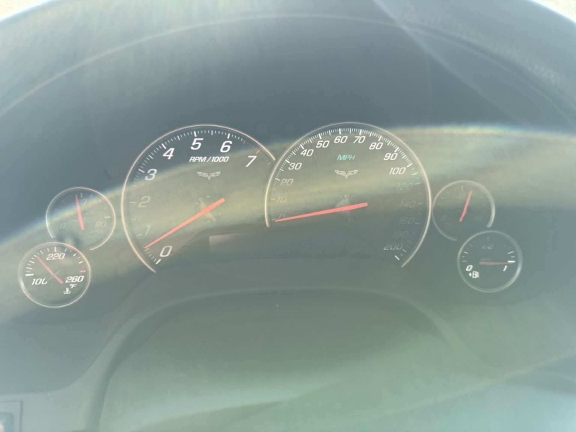 2006 Red Chevrolet Corvette Convertible with 13,490 Miles On the ...