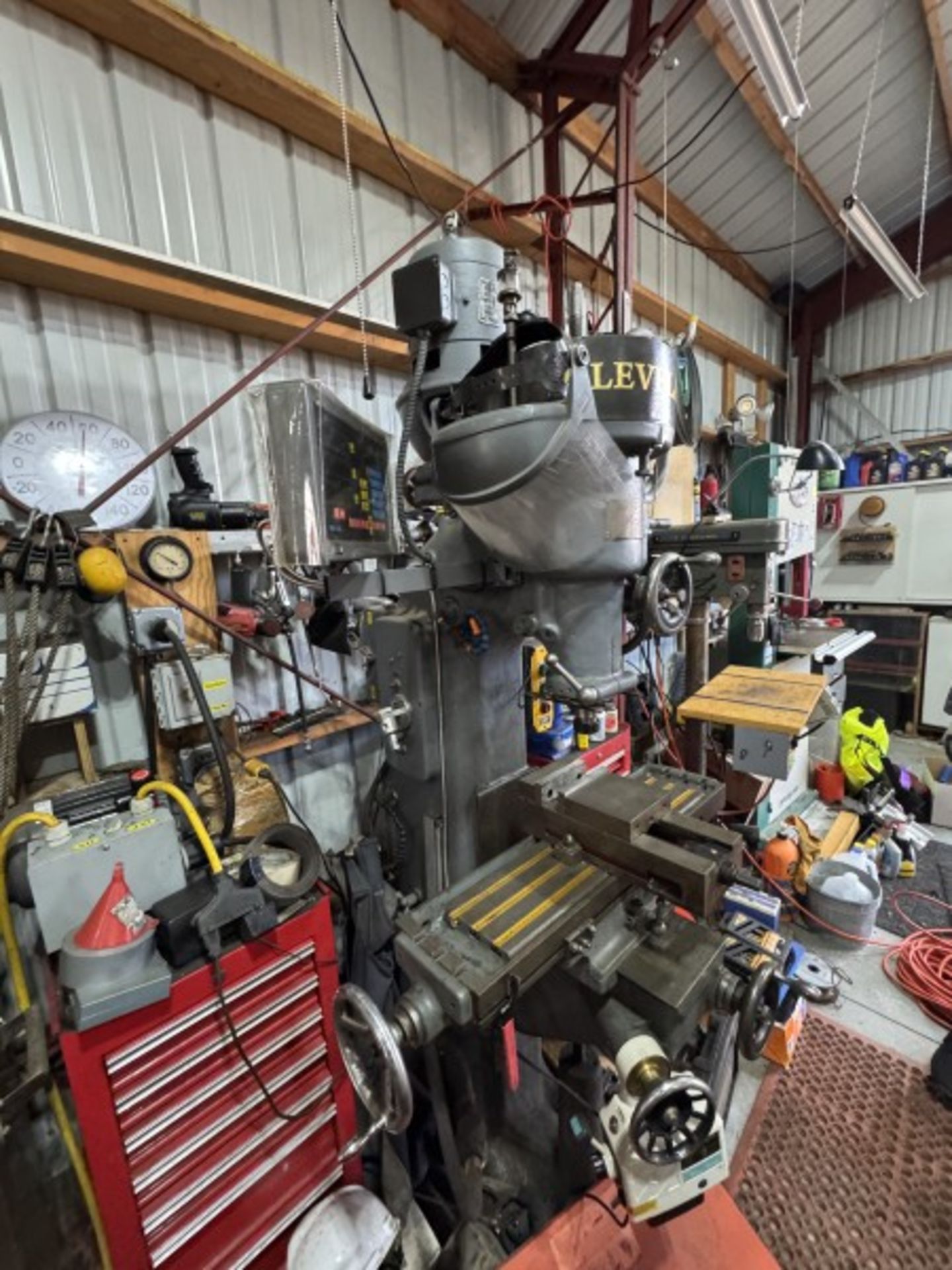 Milling Machine by Sommer & Adams Co, 1.5HP Motor w/ DRO II-3ML Readout