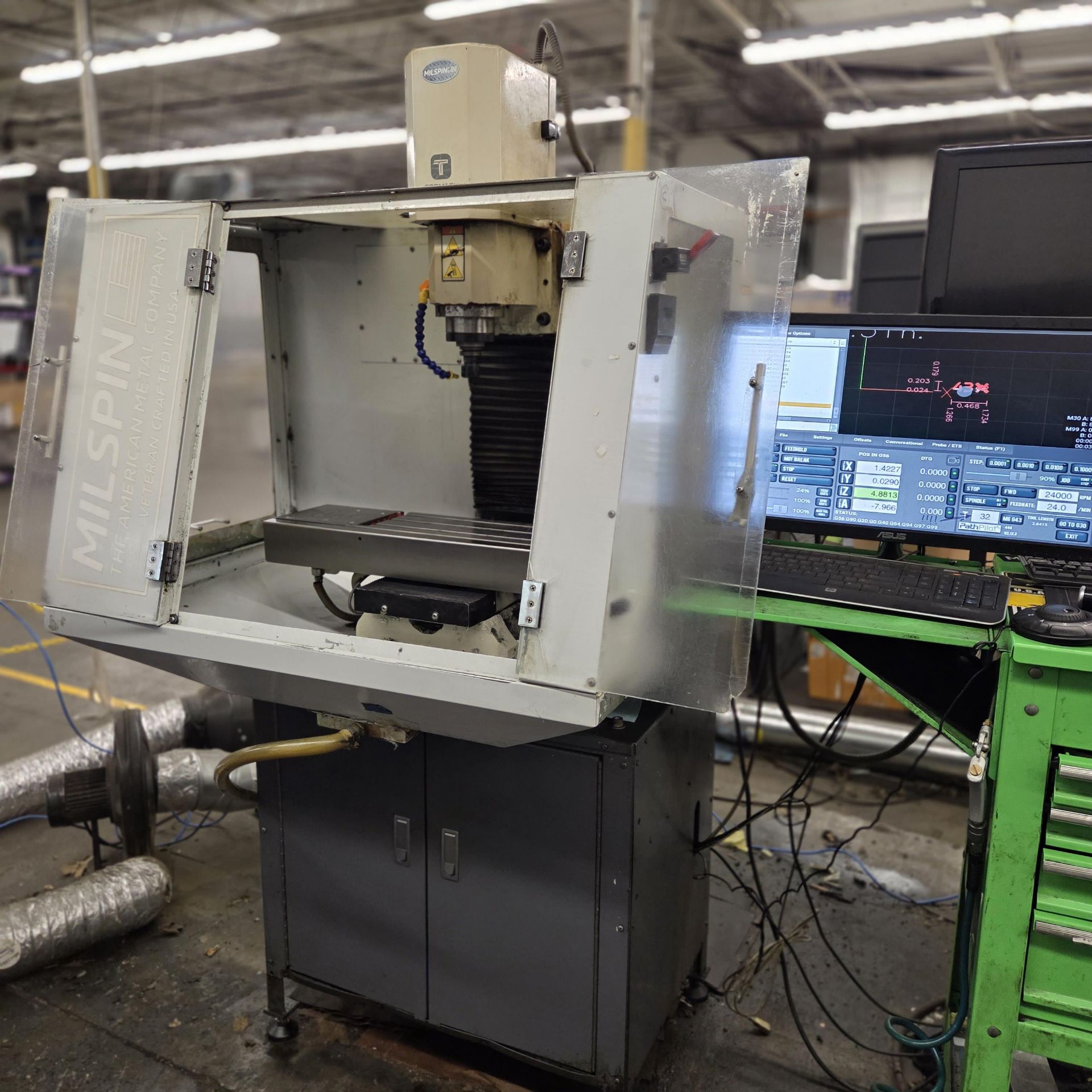 Tormach Model PCNC 440 CNC Vertical Engraving Machine, s/n 80765, New ...